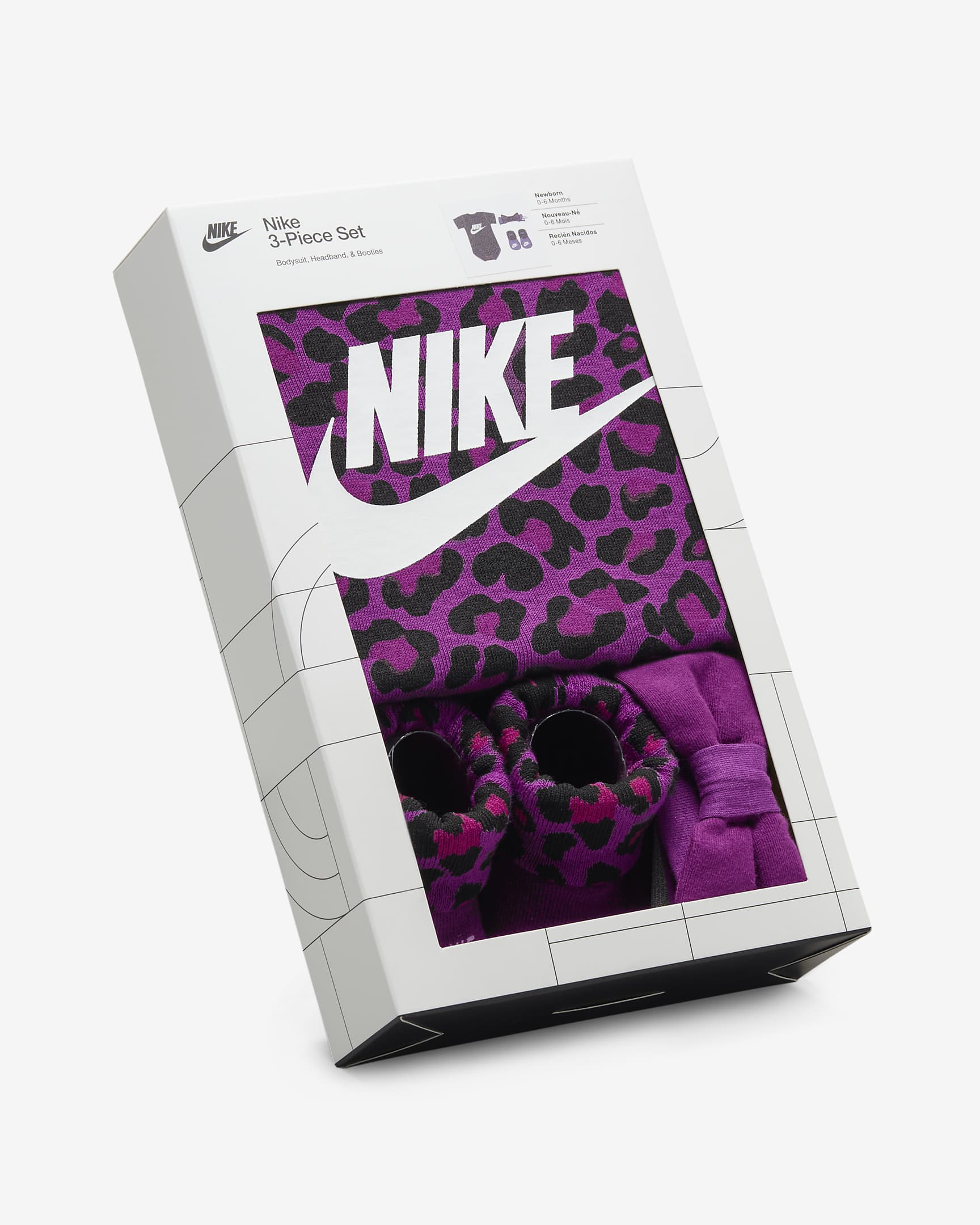 Conjunto para bebé Nike Mini Me 3-Piece Box Set. Nike.com