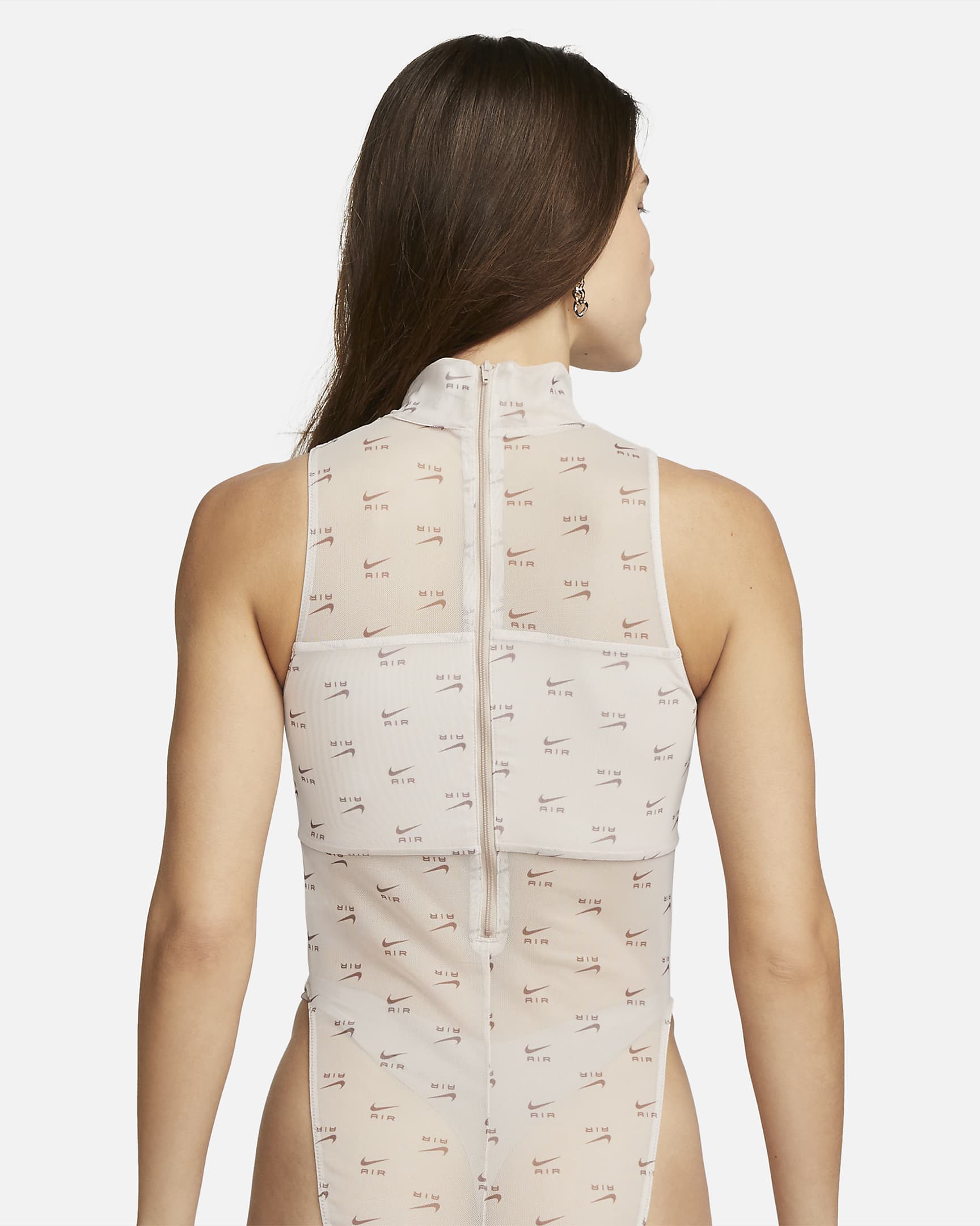 Nike Air Women's Printed Mock-Neck Bodysuit. Nike SA