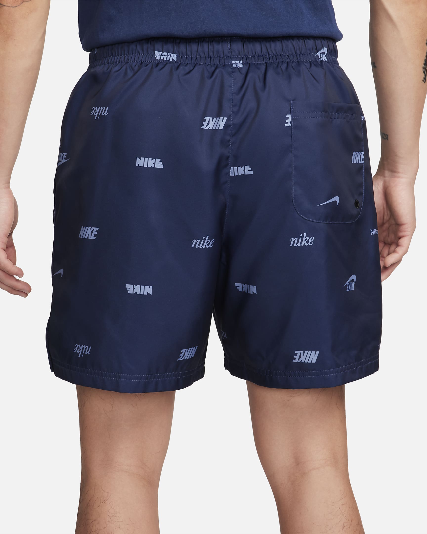 Nike Club Men's Woven All-Over Print Flow Shorts. Nike ID