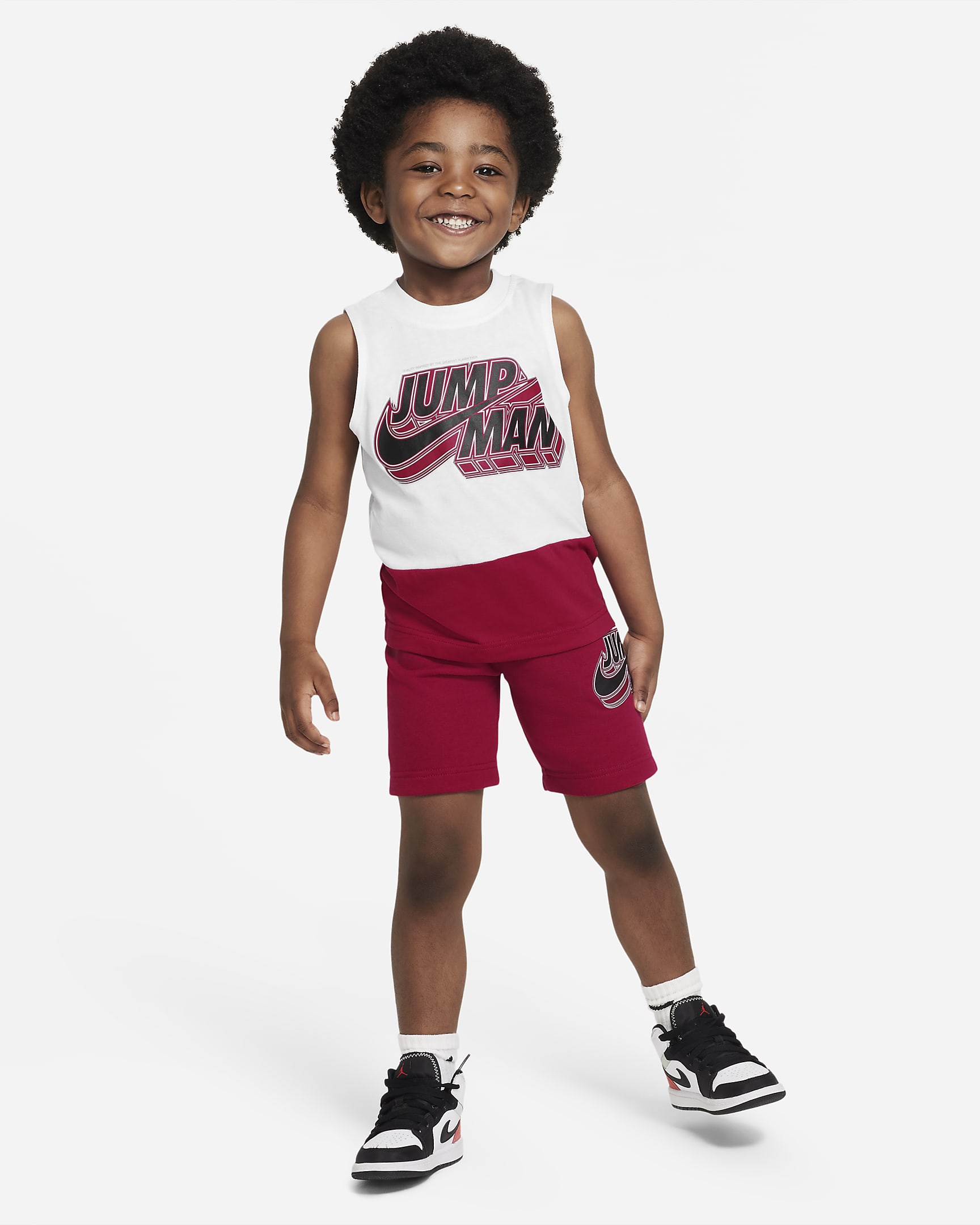Jordan Younger Kids' Tank Top and Shorts Set. Nike NL