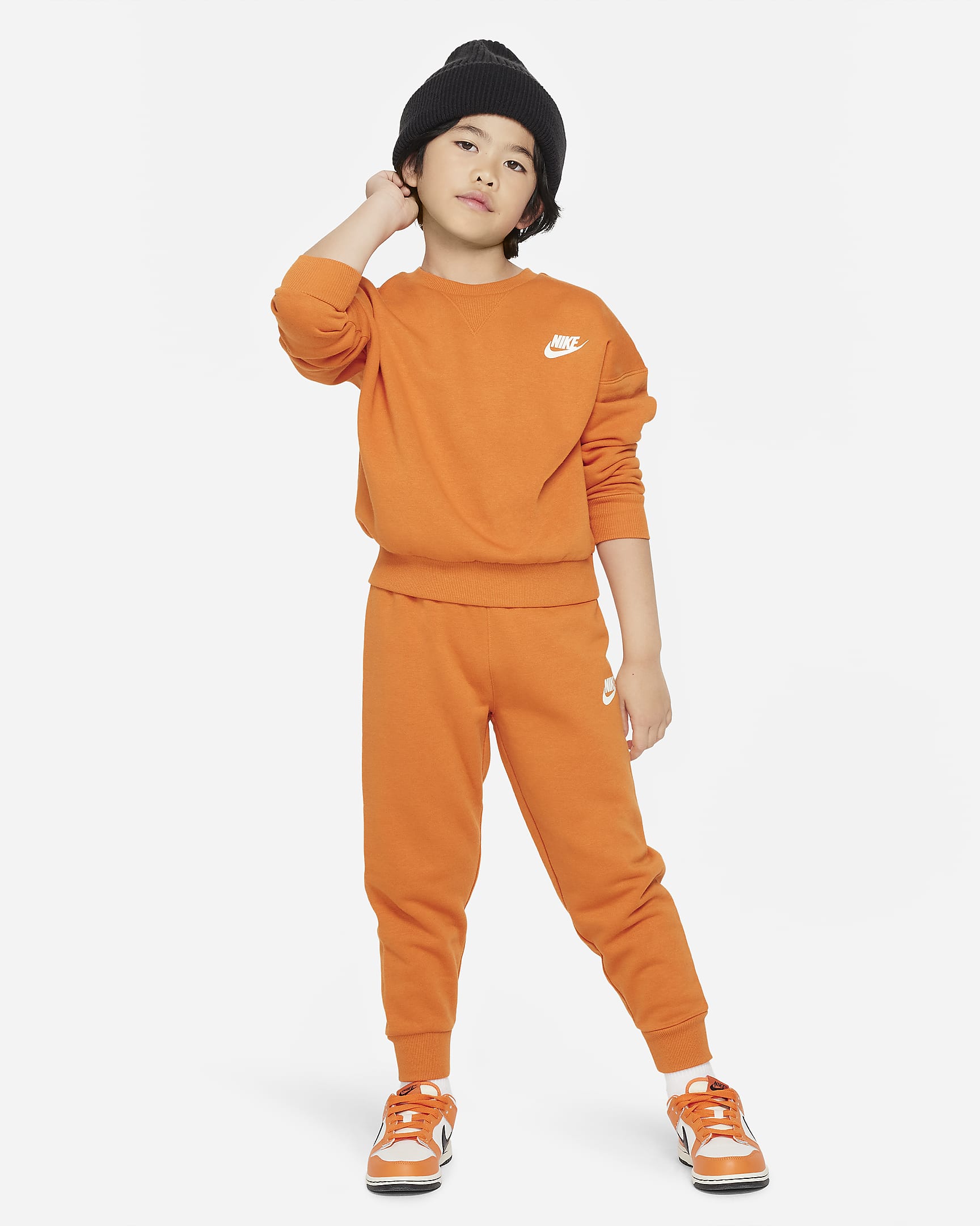 Nike Snow Day Fleece Crew Set Little Kids 2-Piece Set. Nike.com