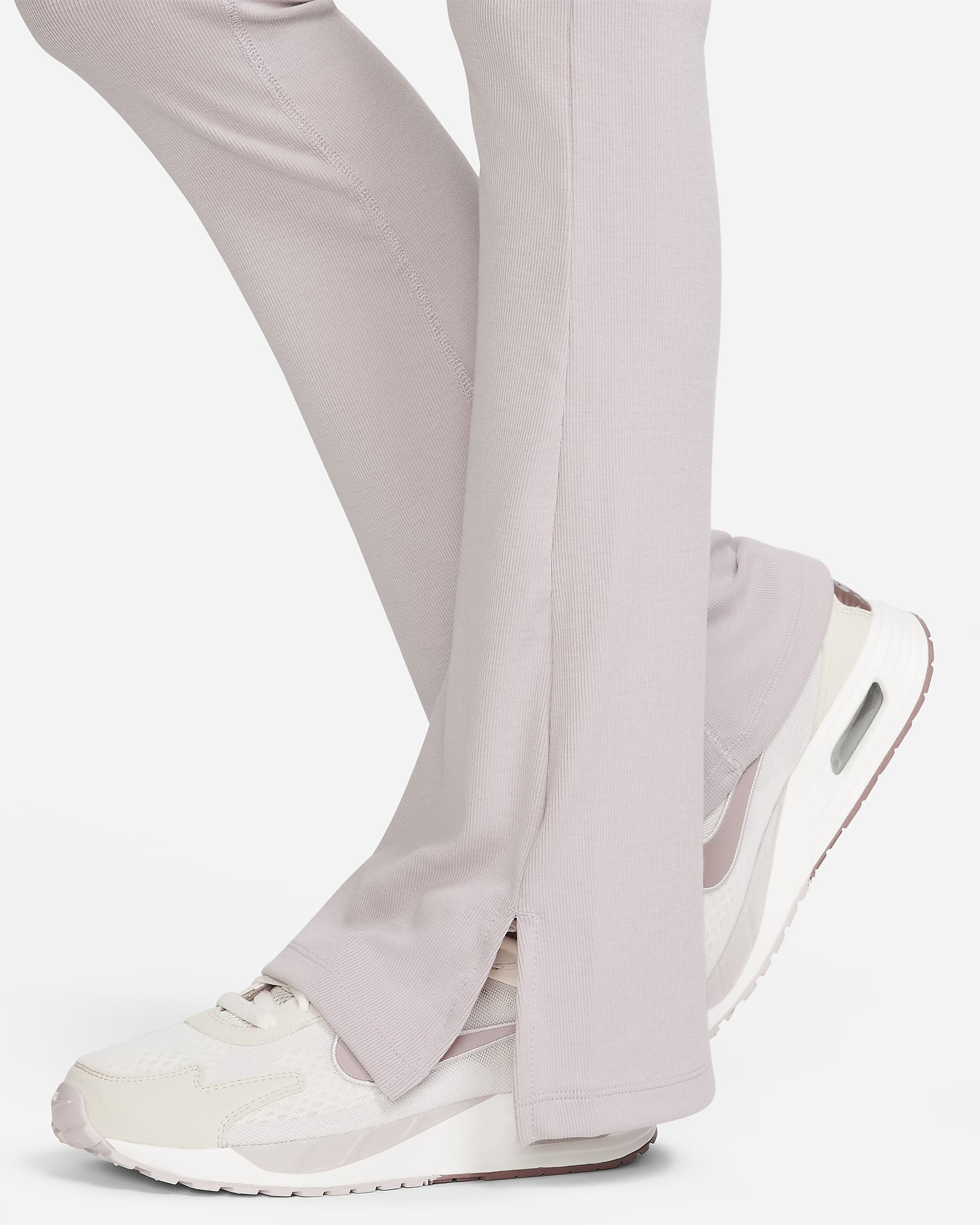 Nike Sportswear Chill Knit Womens Tight Mini Rib Flared Leggings Nike Hr