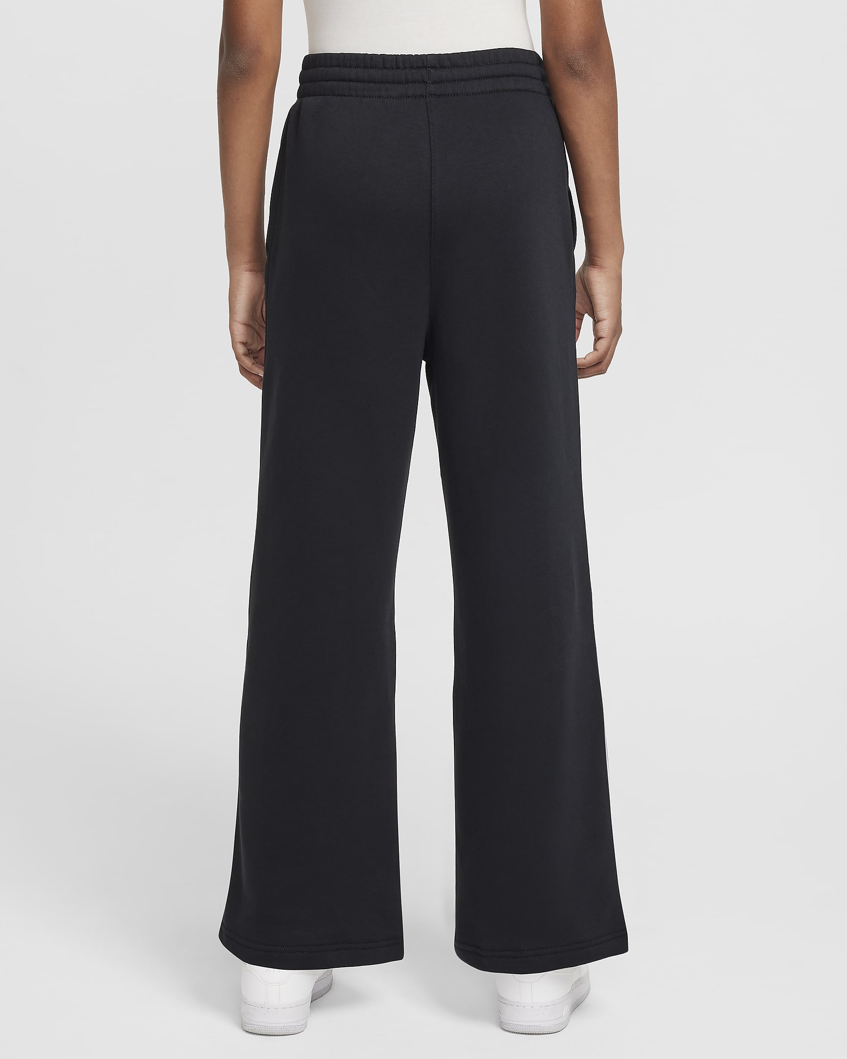 Nike Sportswear Club Fleece Girls' Wide-Leg Trousers. Nike IN