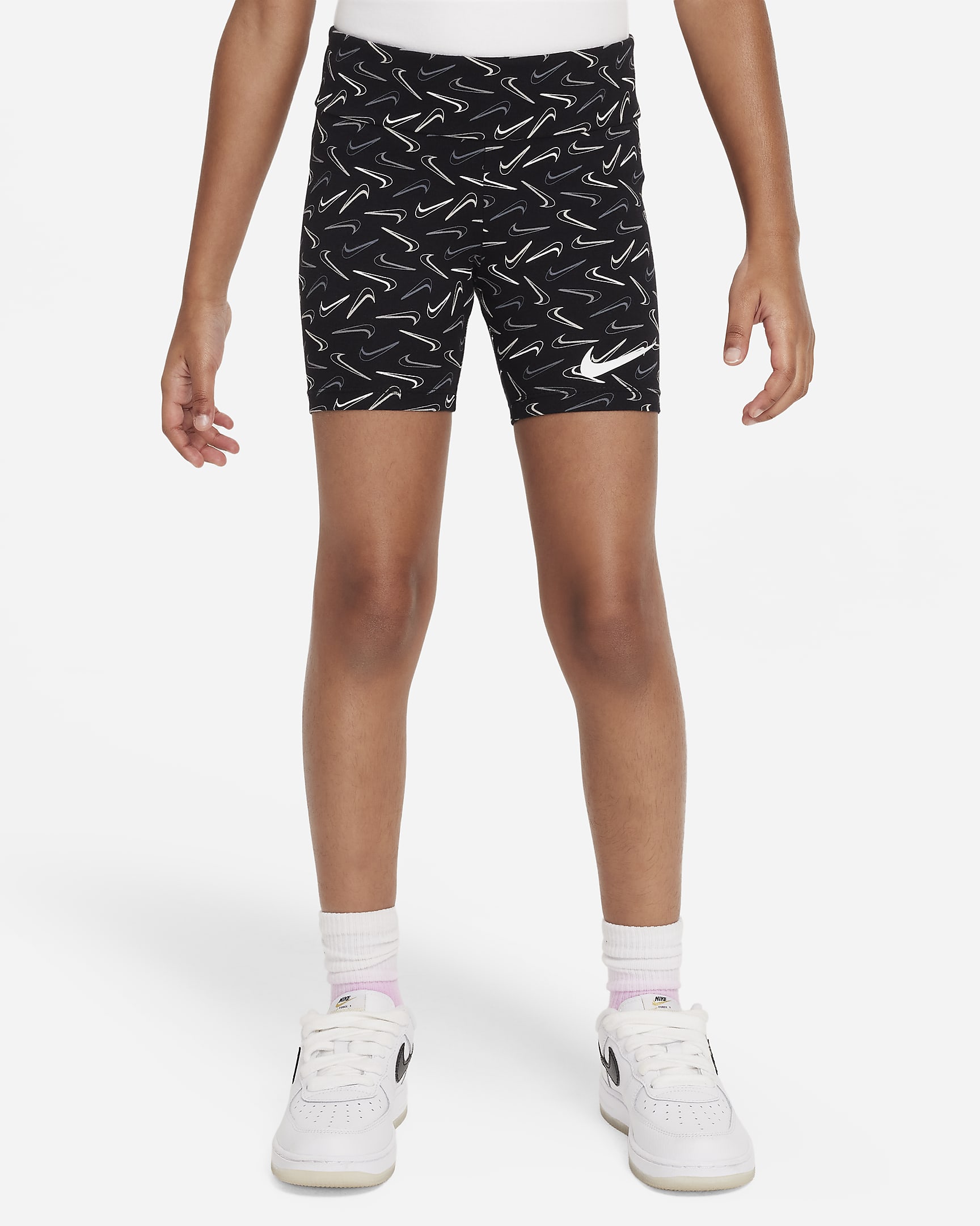 Nike Swoosh Little Kids' Bike Shorts. Nike.com