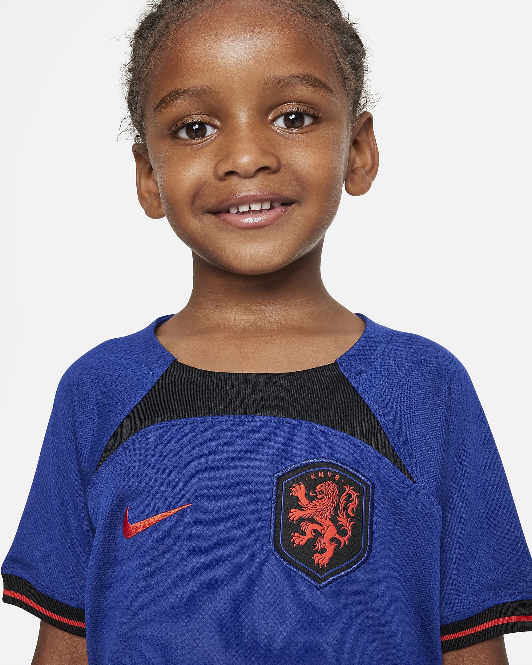 Netherlands 2022/23 Away Younger Kids' Football Kit. Nike SI