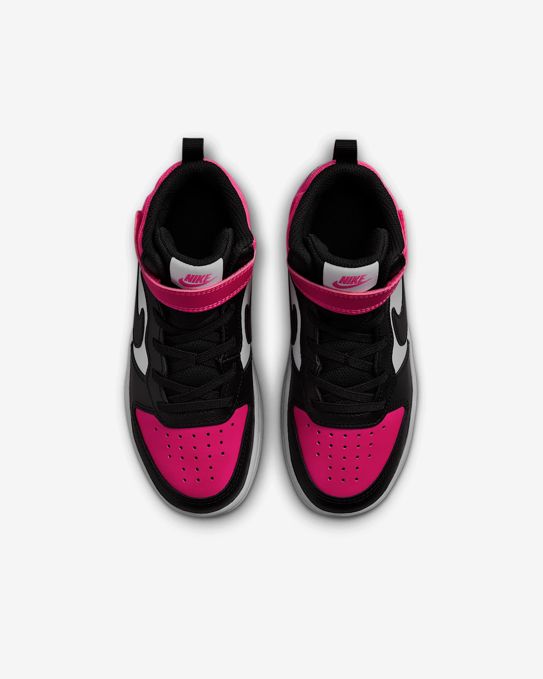 Nike Court Borough Mid 2 Tenis para niños de preescolar. Nike.com