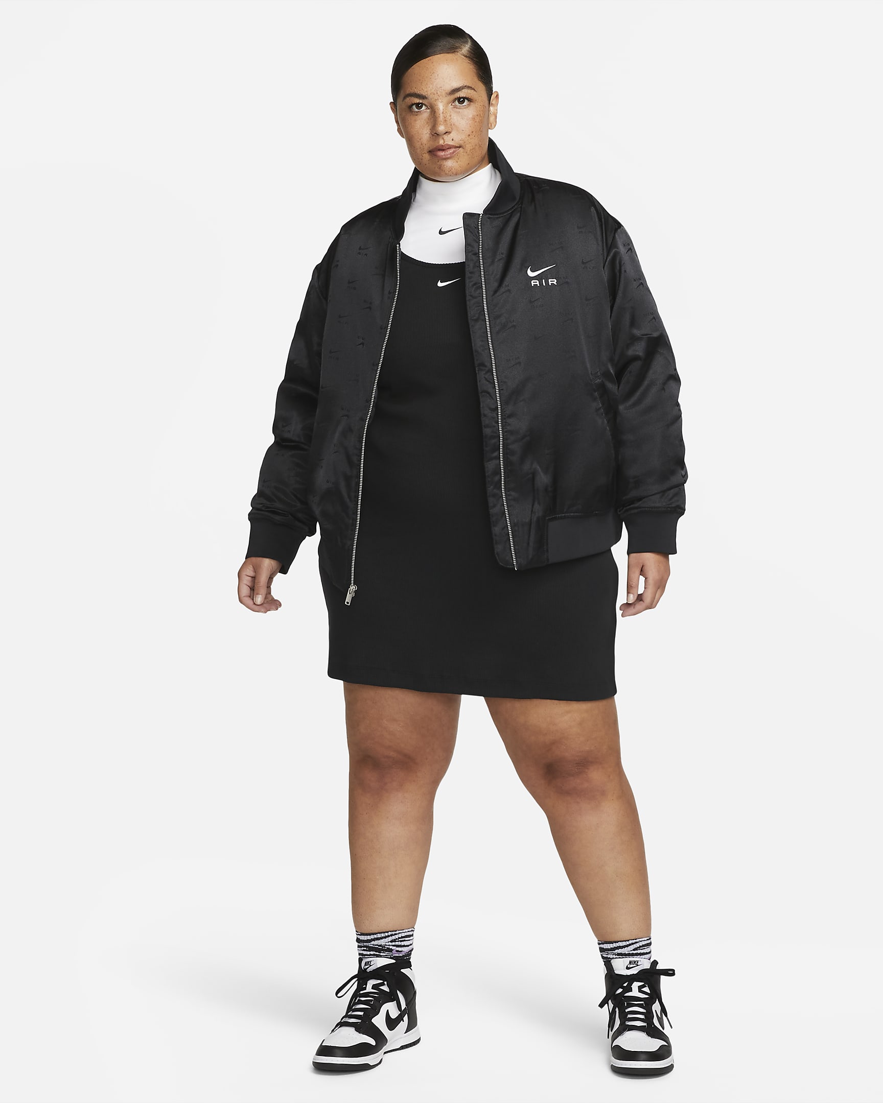 Chamarra bomber para mujer Nike Air (talla grande). Nike.com
