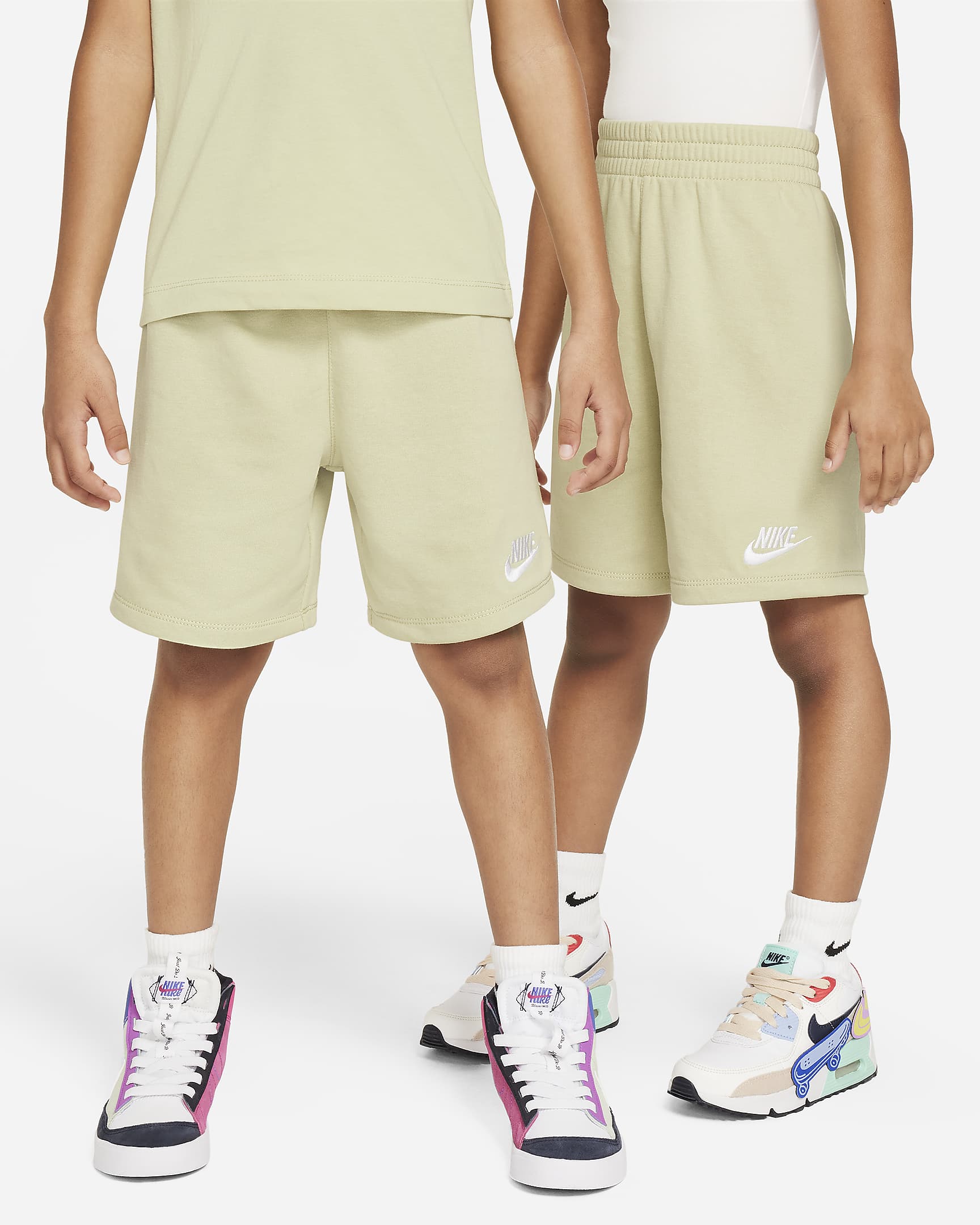 Nike Club Little Kids' Knit Shorts Set. Nike.com