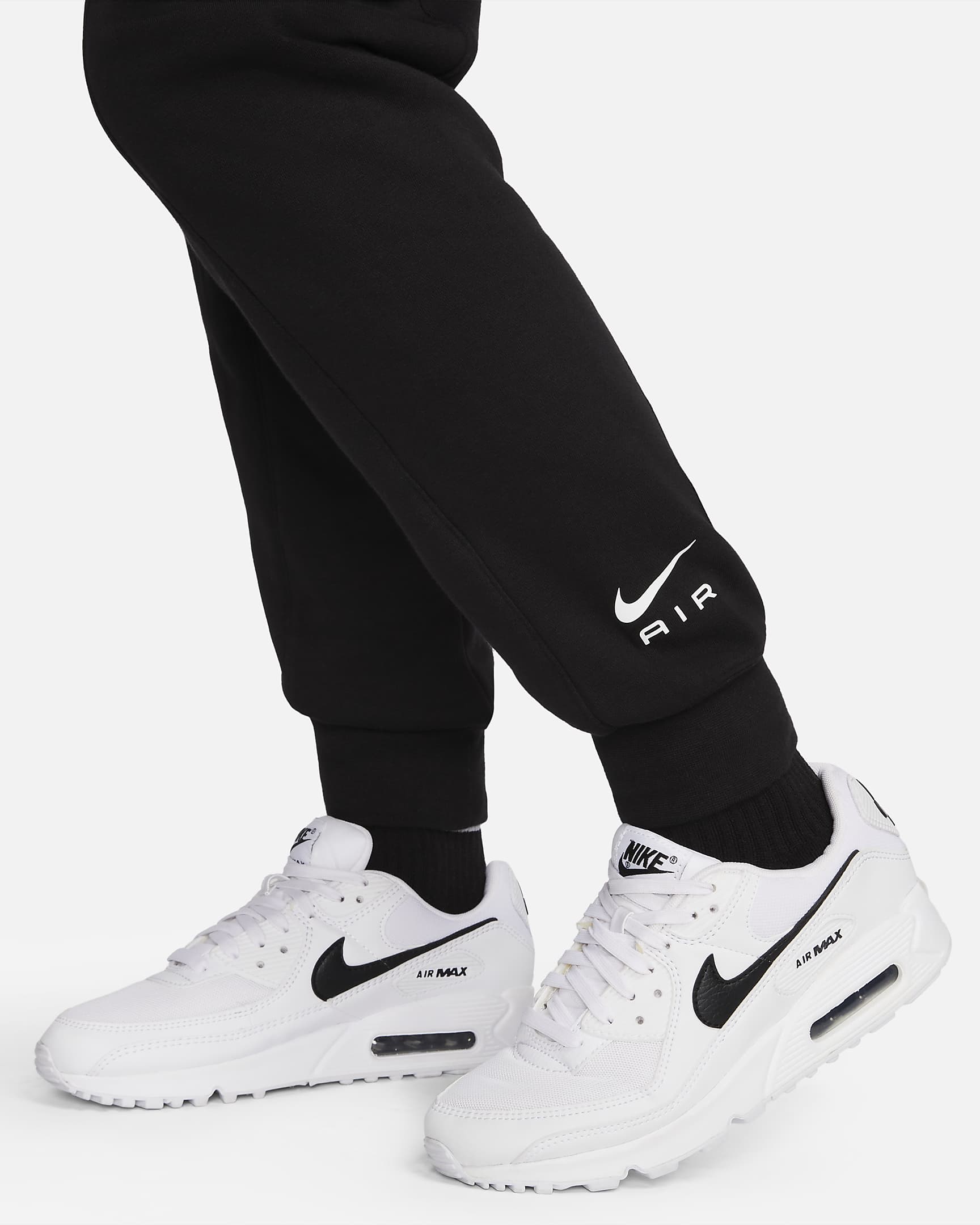 Nike Air Fleece Jogginghose Mit Mittelhohem Bund Für Damen Nike De