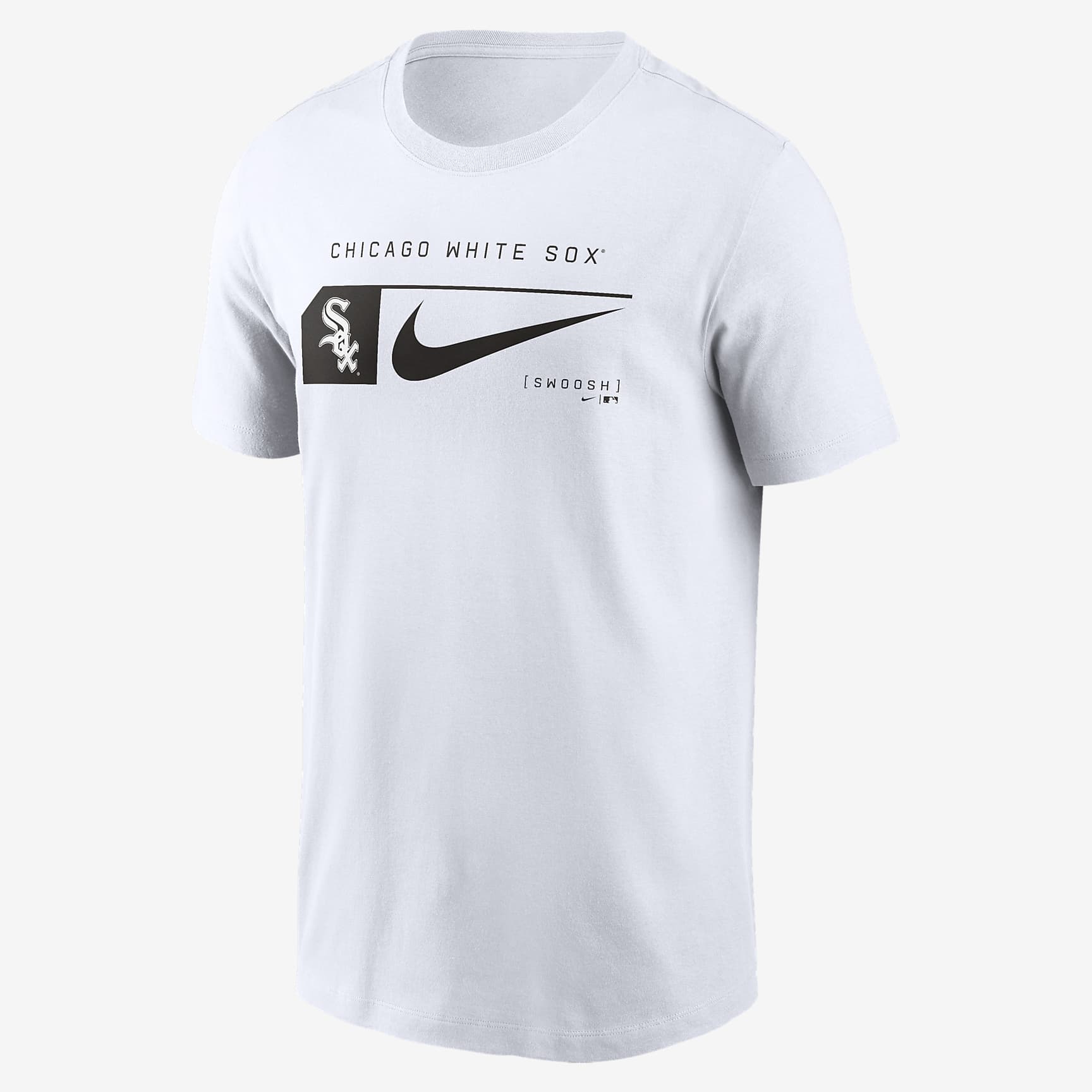 Playera Nike de la MLB para hombre Chicago White Sox Team Swoosh Lockup ...