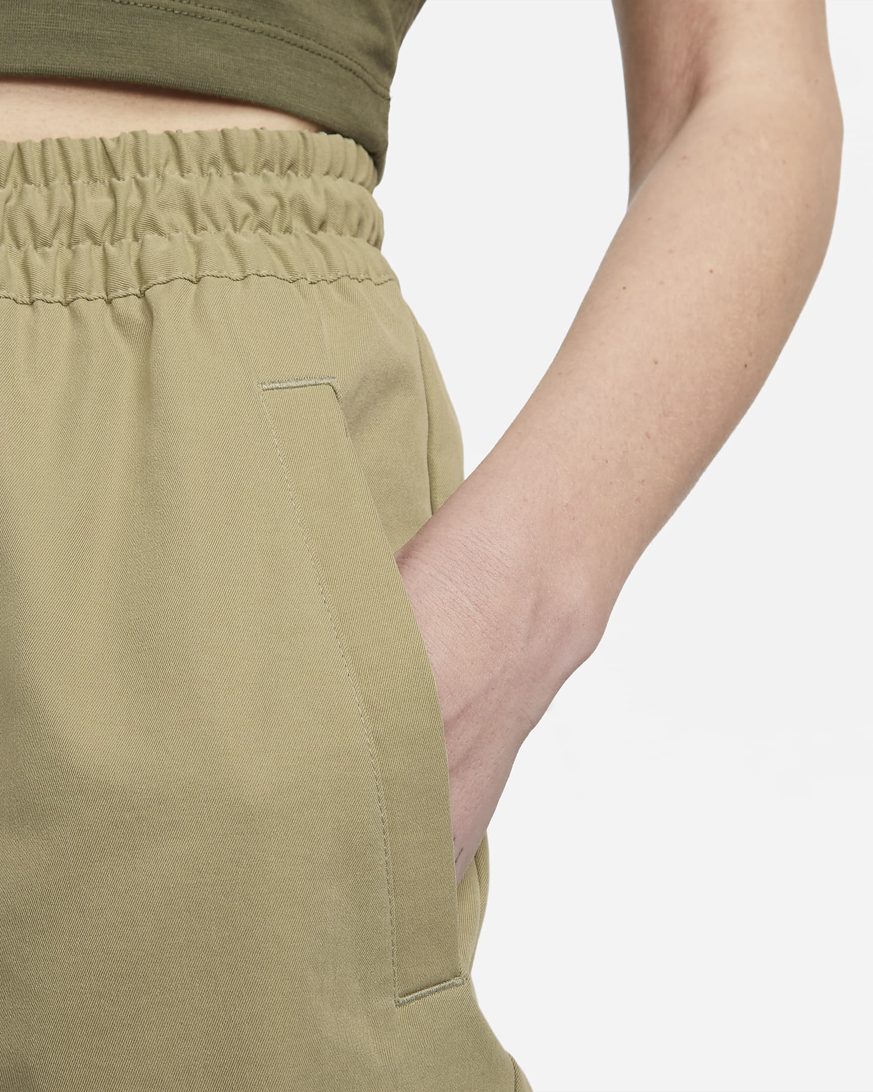 Nike Sportswear Swoosh Womens Woven Trousers Nike Lu