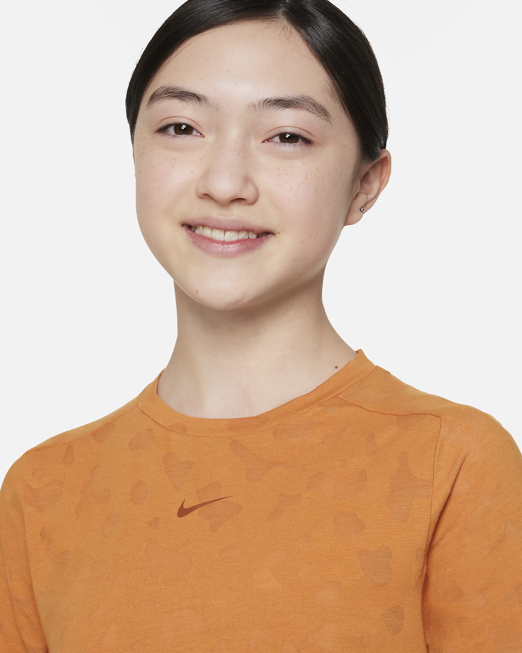 Nike Dri-FIT One Older Kids' (Girls') Training Top. Nike VN