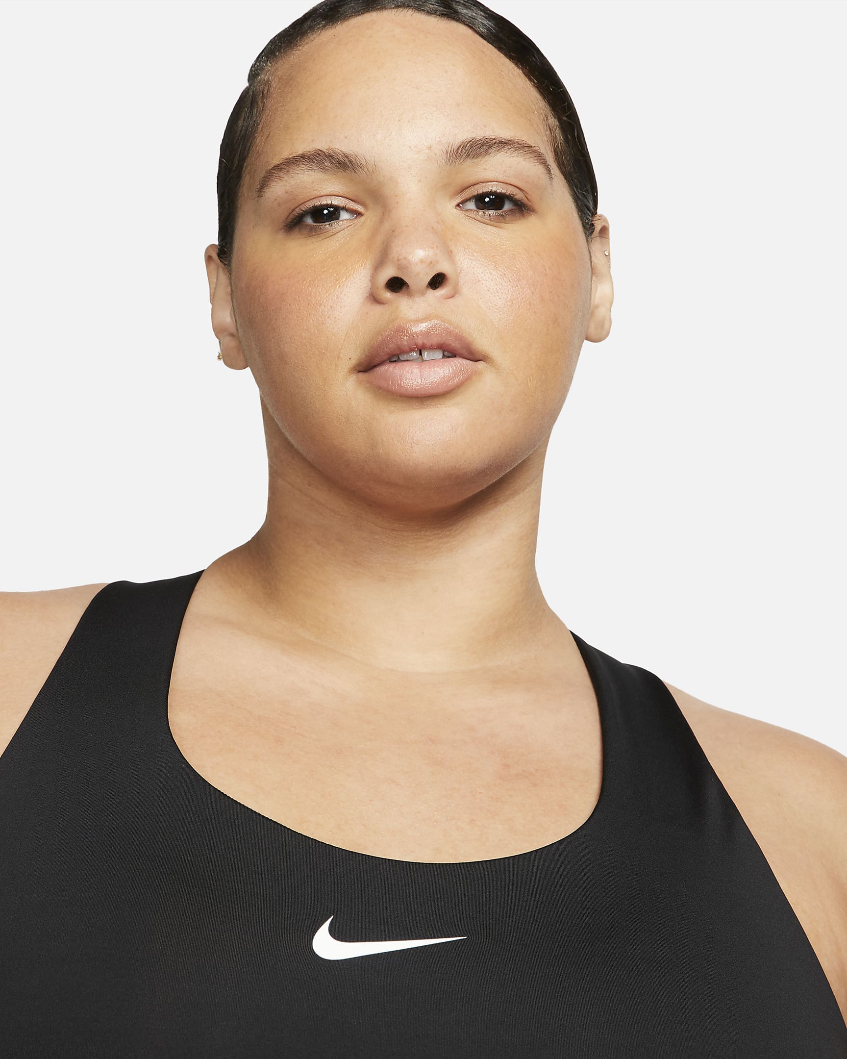 Nike Swoosh Women's Medium-Support Padded Sports Bra Tank (Plus Size ...