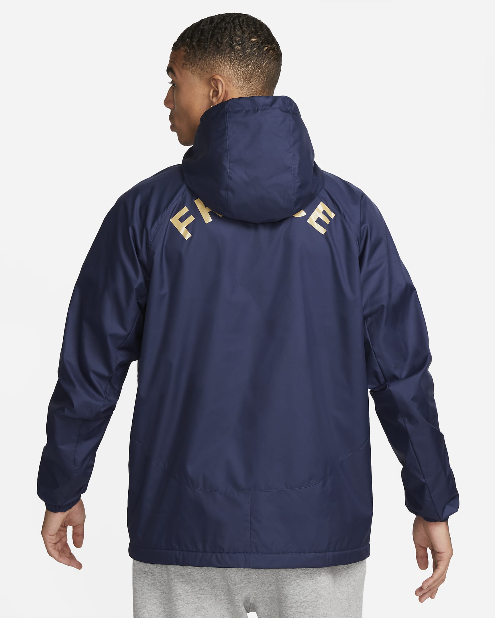 FFF Strike Men's Nike Dri-FIT Hooded Football Jacket. Nike LU