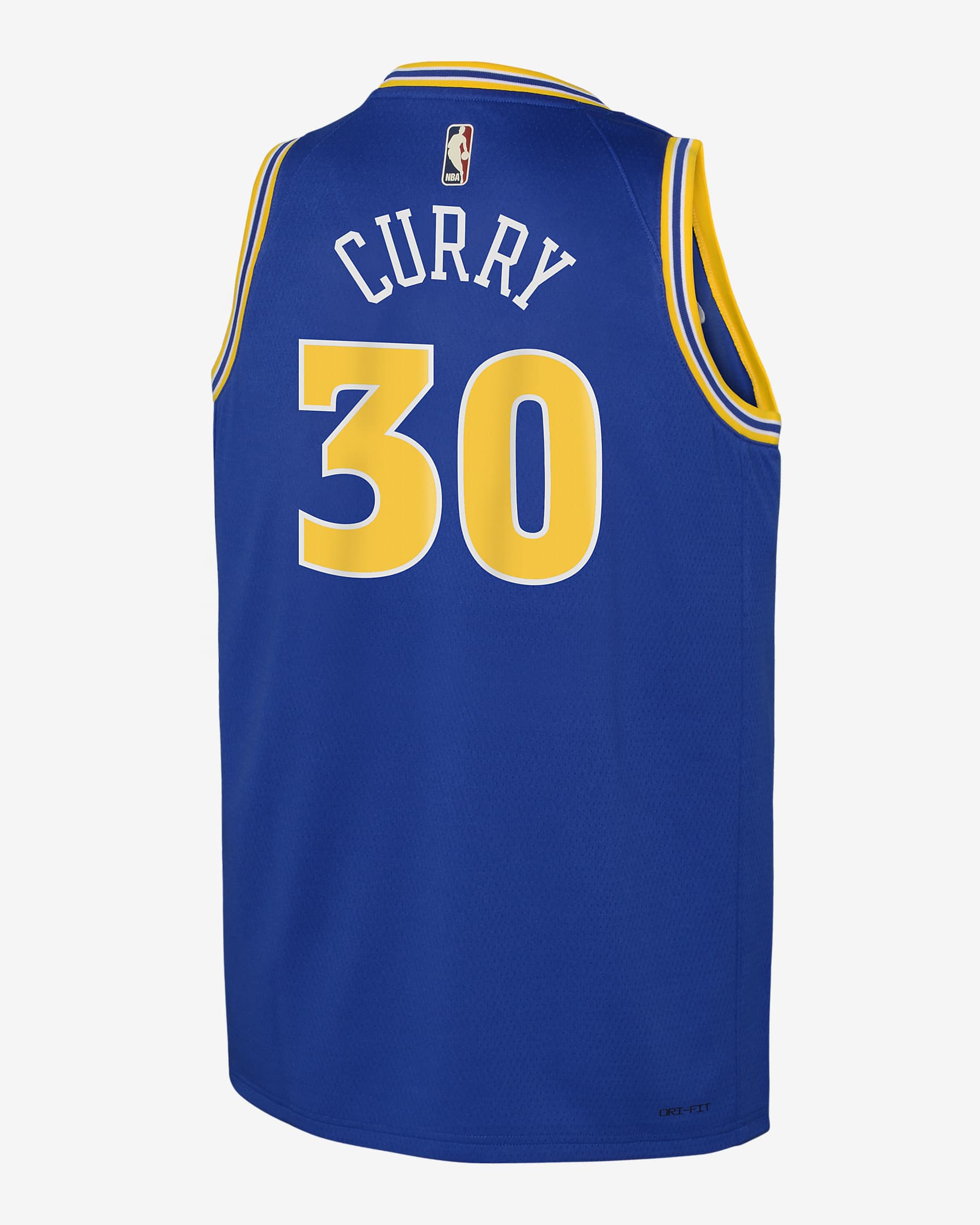 Stephen Curry Golden State Warriors Nike Dri-FIT NBA Swingman Jersey för ungdom. Nike SE