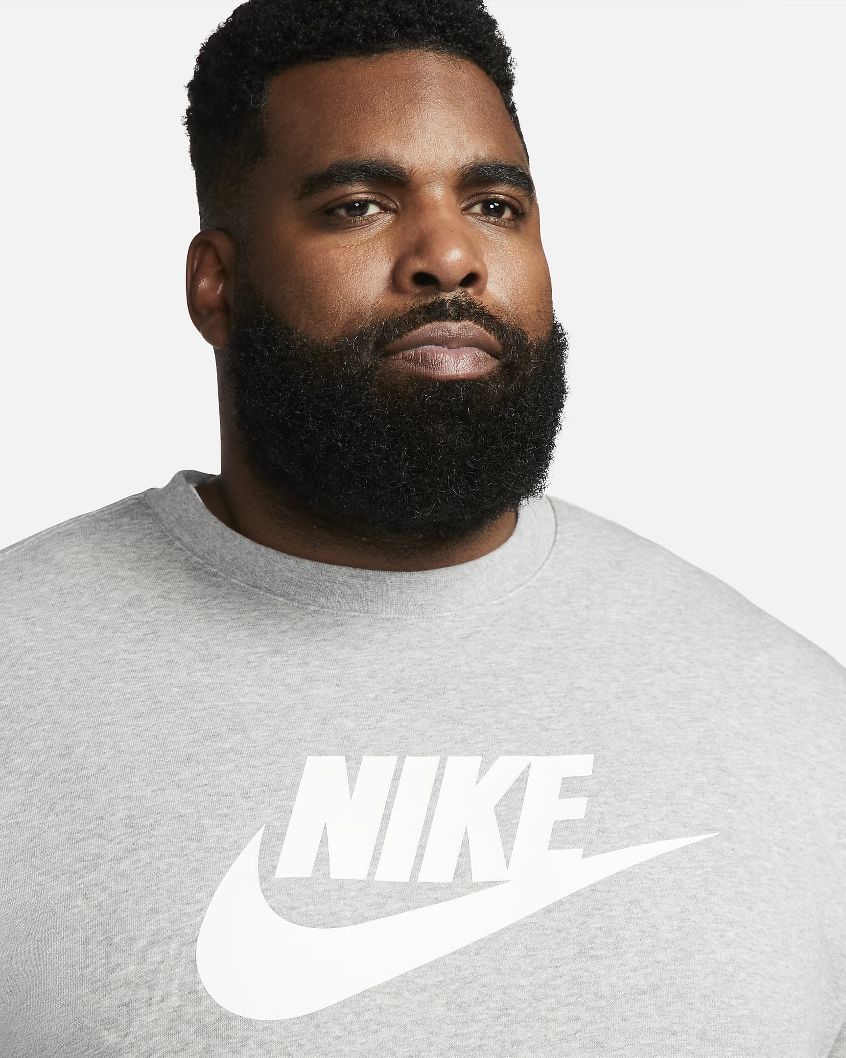 Nike Sportswear Club Fleece Men's Graphic Crew. Nike RO