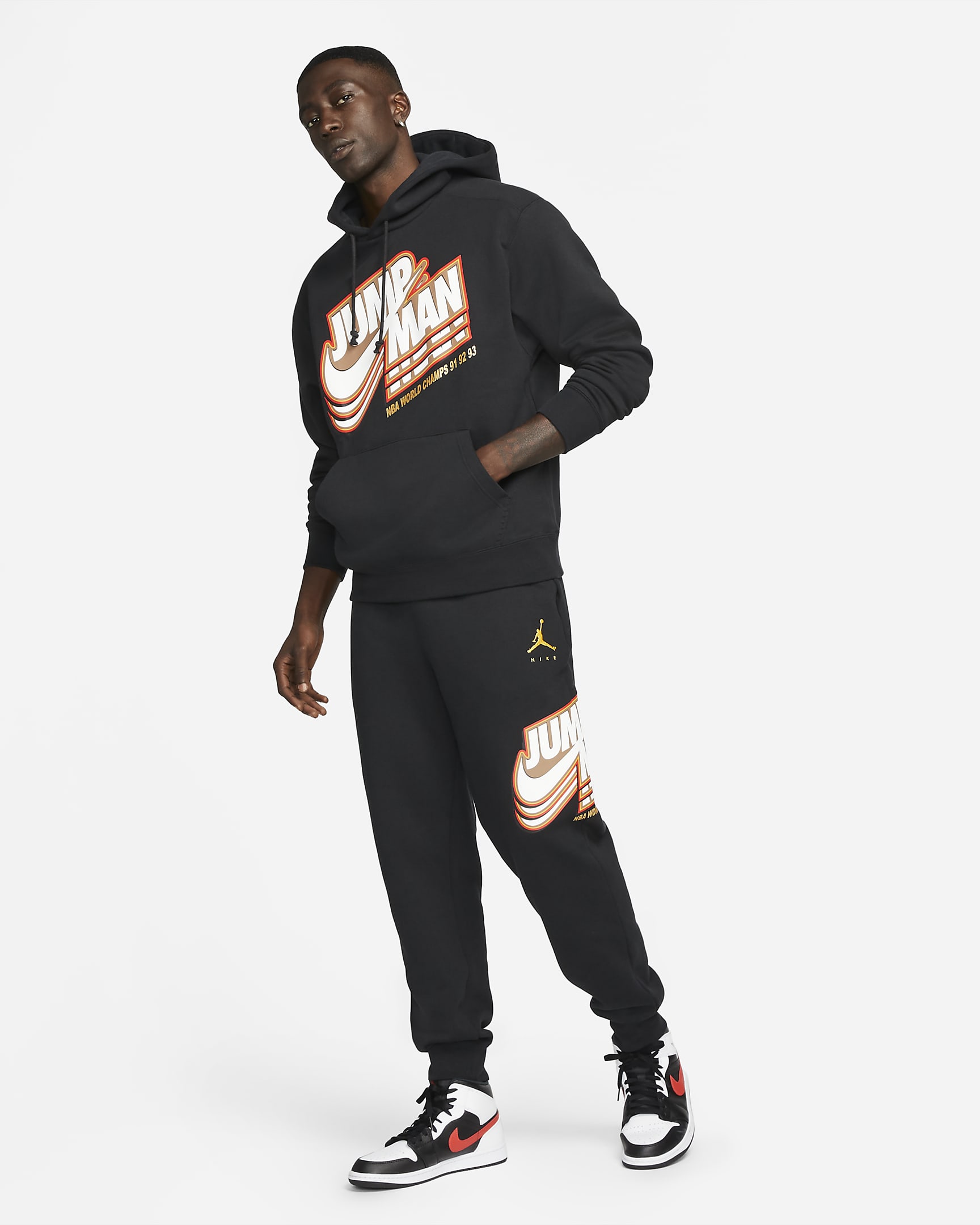 Jordan Jumpman Men's Fleece Trousers. Nike GB