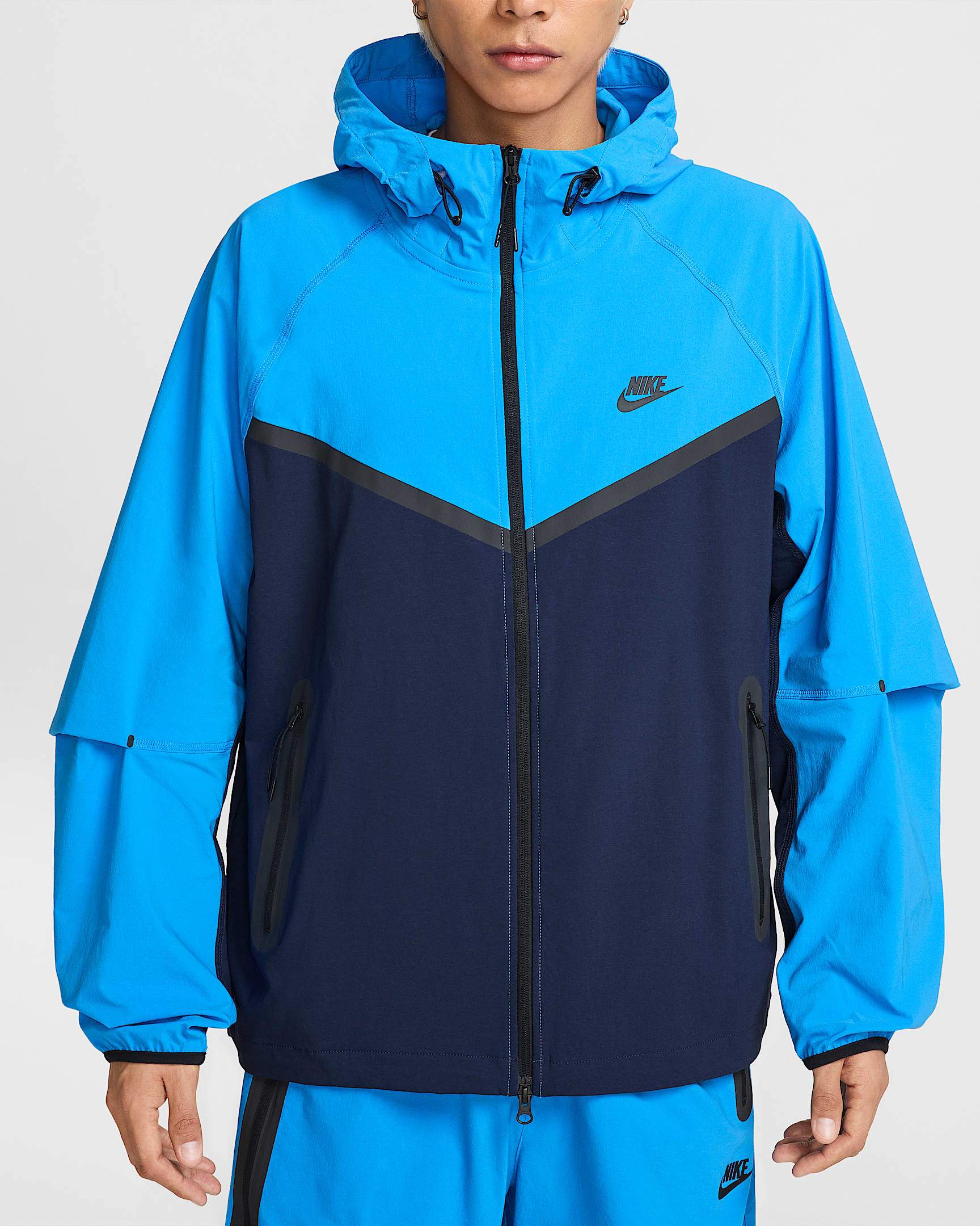 Nike Tech Chaqueta Windrunner de tejido Woven con cremallera completa - Hombre. Nike ES
