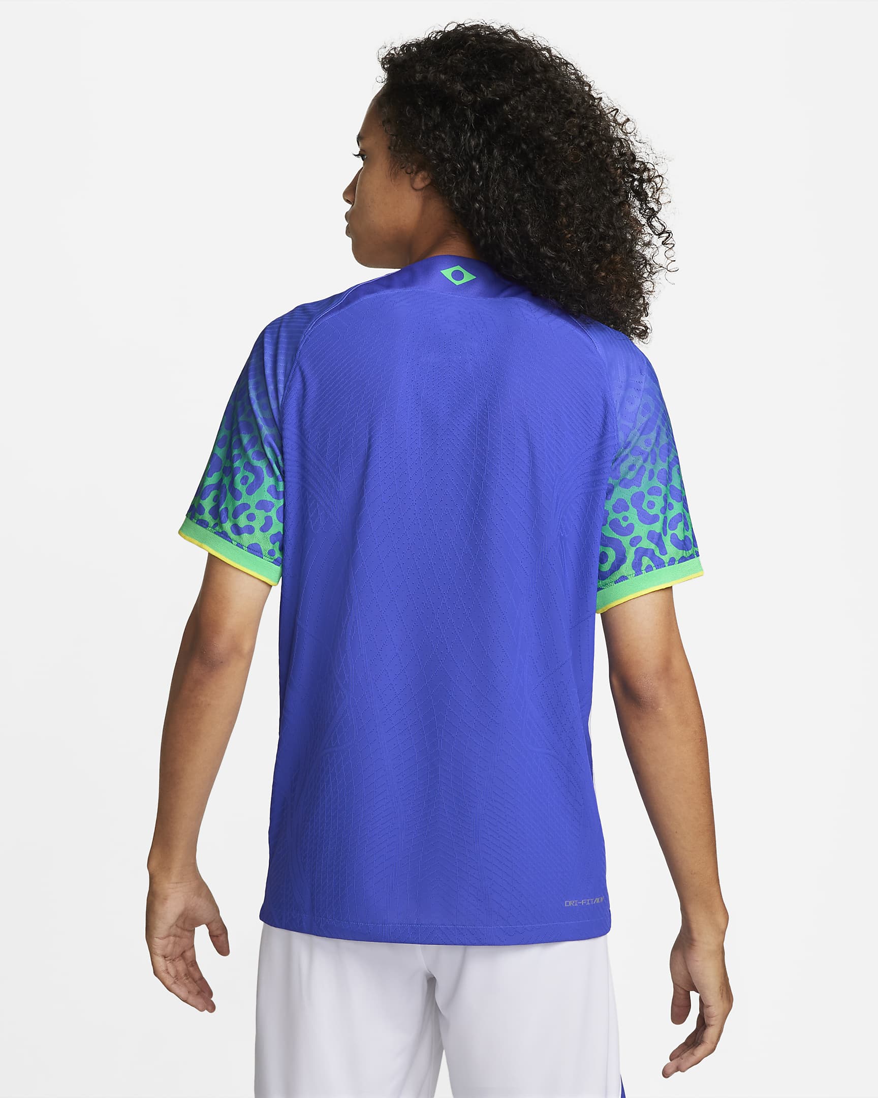 Brazil 2022/23 Match Away Men's Nike Dri-FIT ADV Football Shirt. Nike ID
