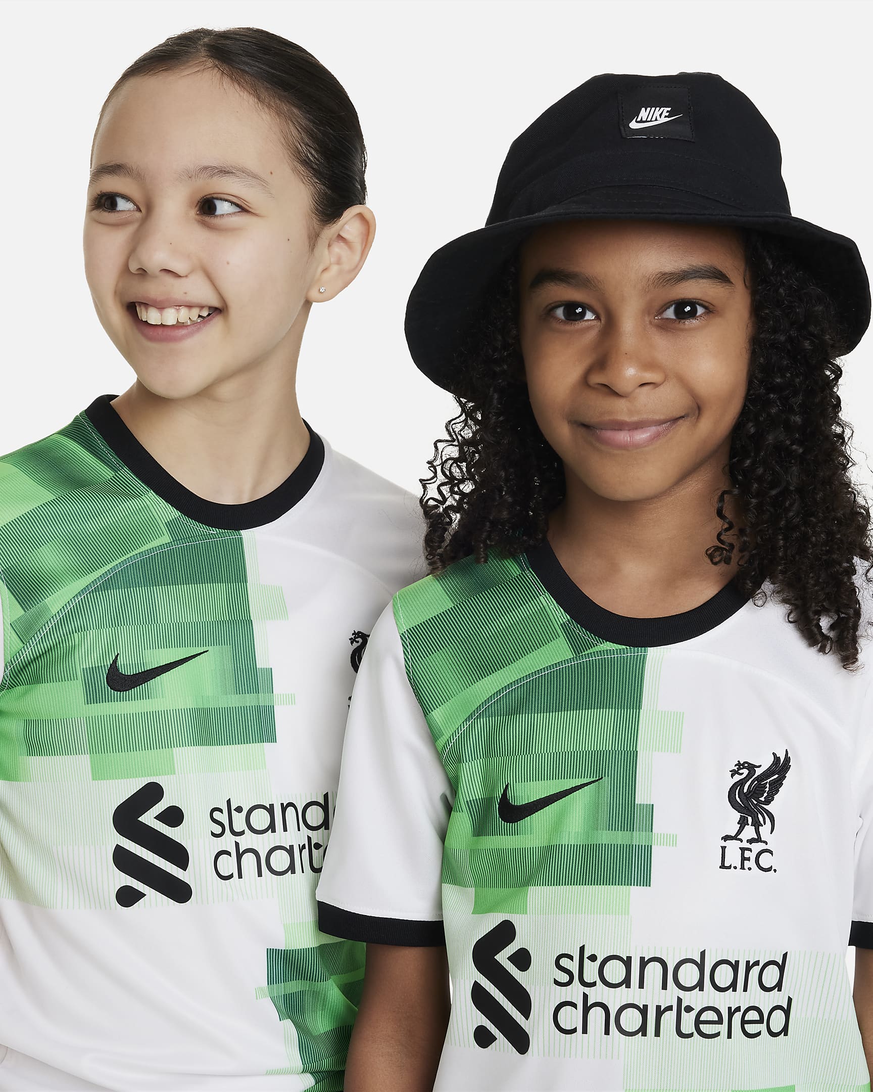 เสื้อแข่งฟุตบอลเด็กโต Nike Dri-FIT Liverpool FC 2023/24 Stadium Away ...