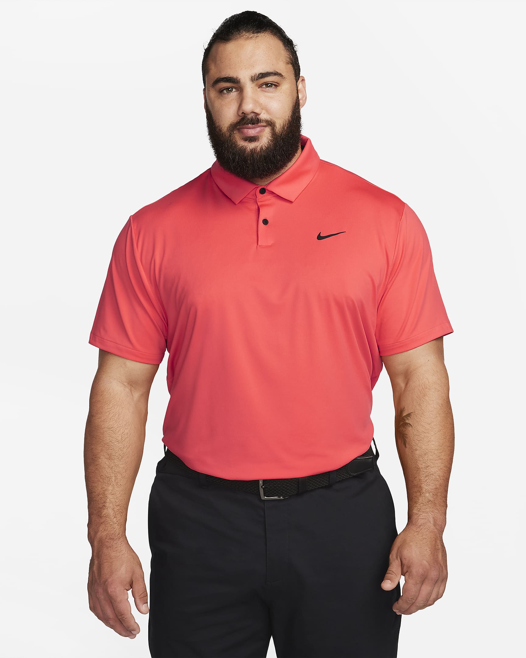Nike Dri-FIT Tour Men's Solid Golf Polo. Nike LU