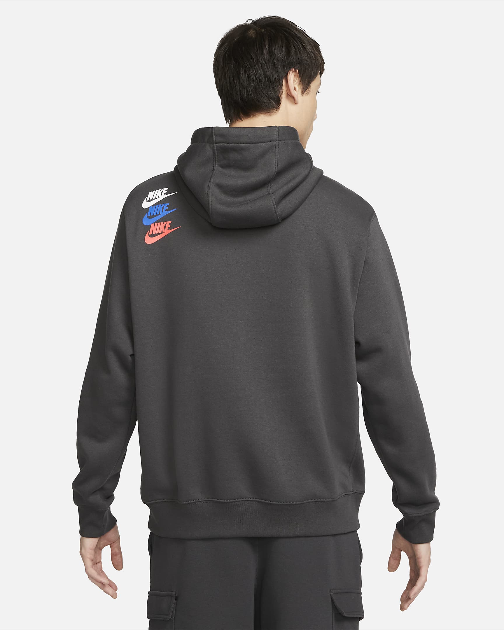 Nike Sportswear Standard Issue Men's Fleece Pullover Hoodie. Nike SE