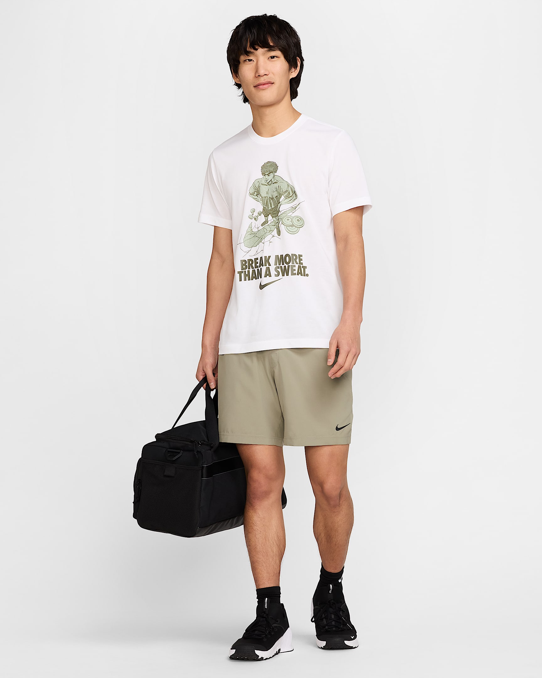 Nike Men's Dri-FIT Fitness T-Shirt. Nike MY