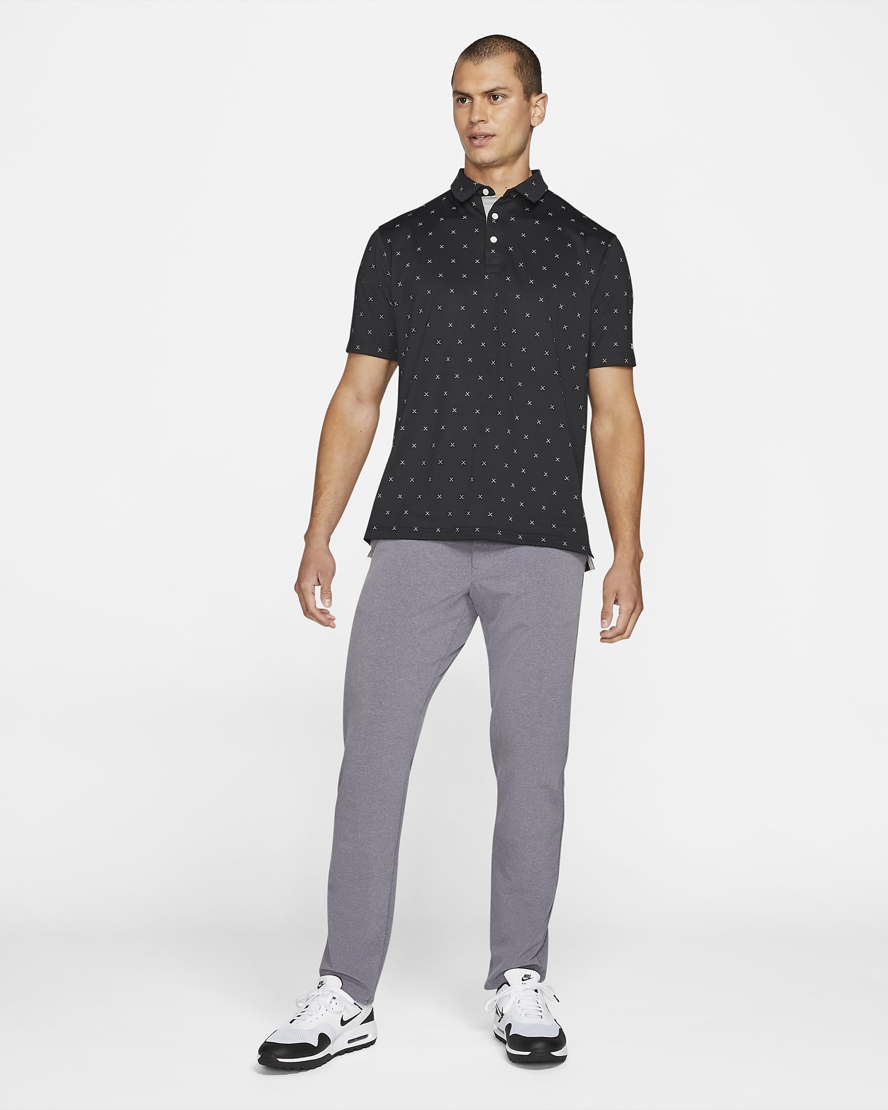 Nike Dri-FIT Player Men's Printed Golf Polo. Nike LU