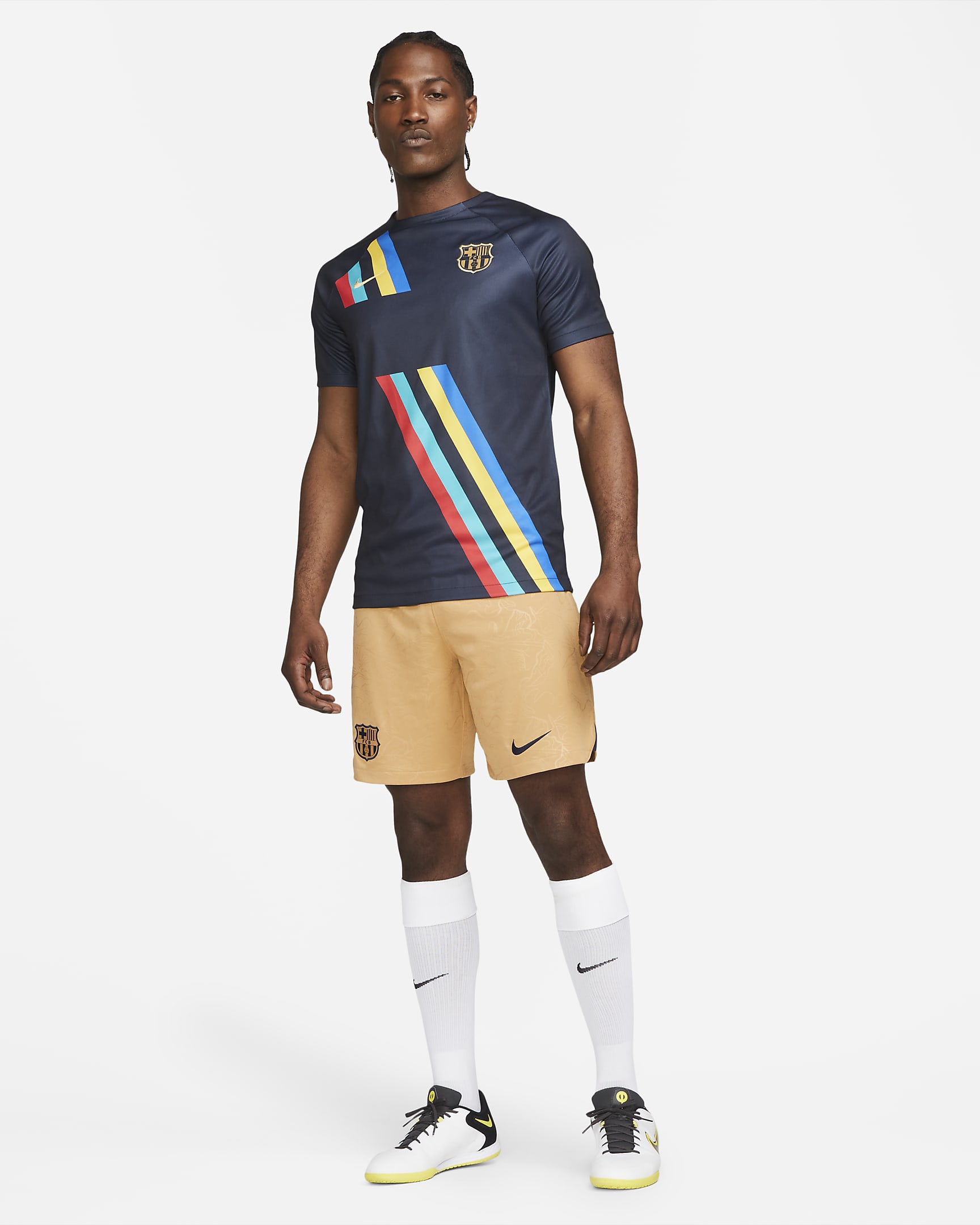 F.C. Barcelona 2022/23 Stadium Away Men's Nike Dri-FIT Football Shorts. Nike PT