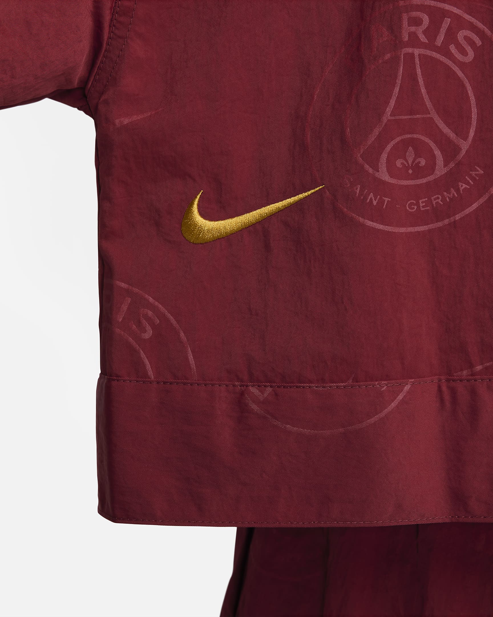 Paris Saint-Germain Essential Women's Nike Woven Graphic Jacket. Nike BE