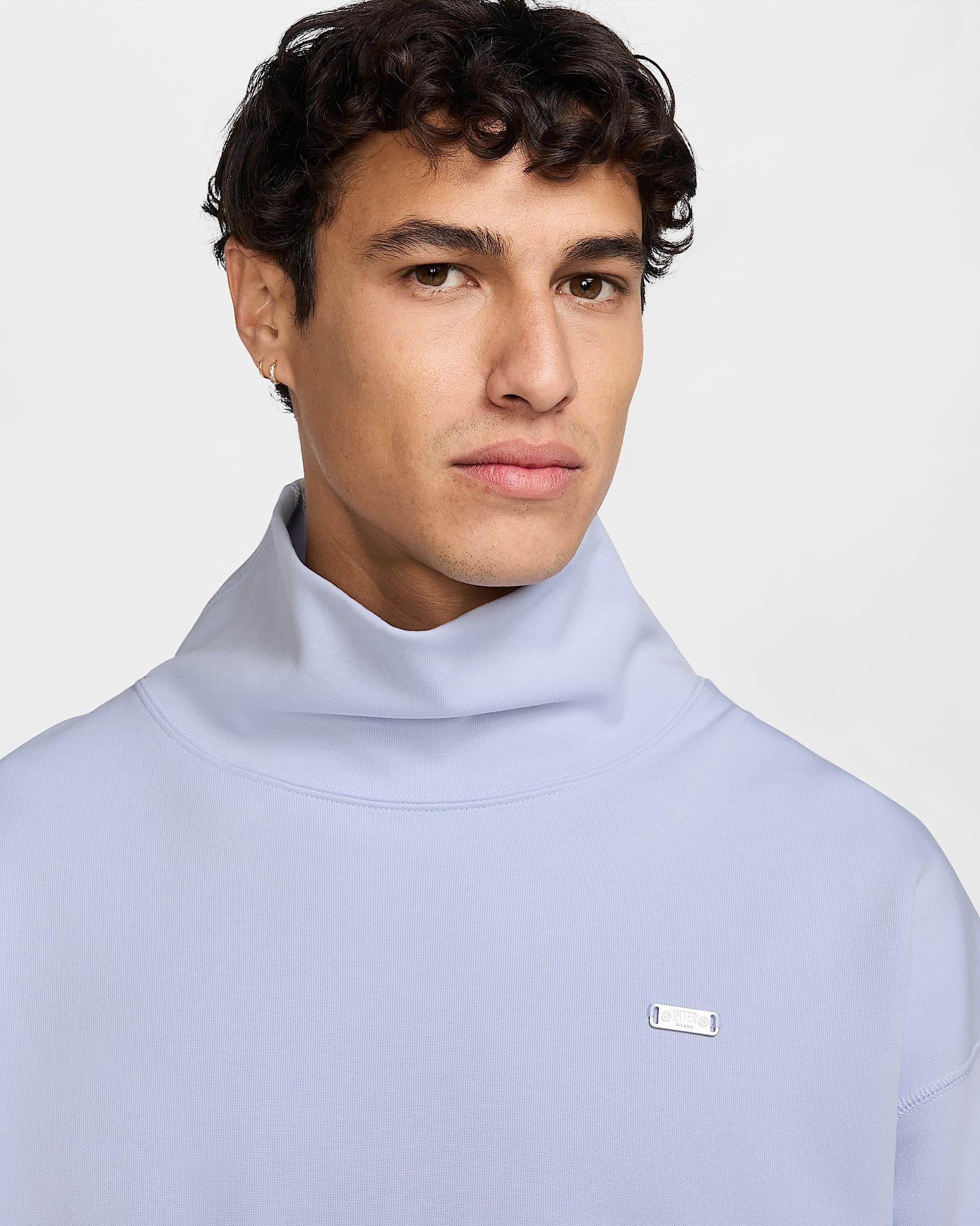 Inter Milan Tech Fleece Away Men's Nike Football Graphic Turtleneck ...