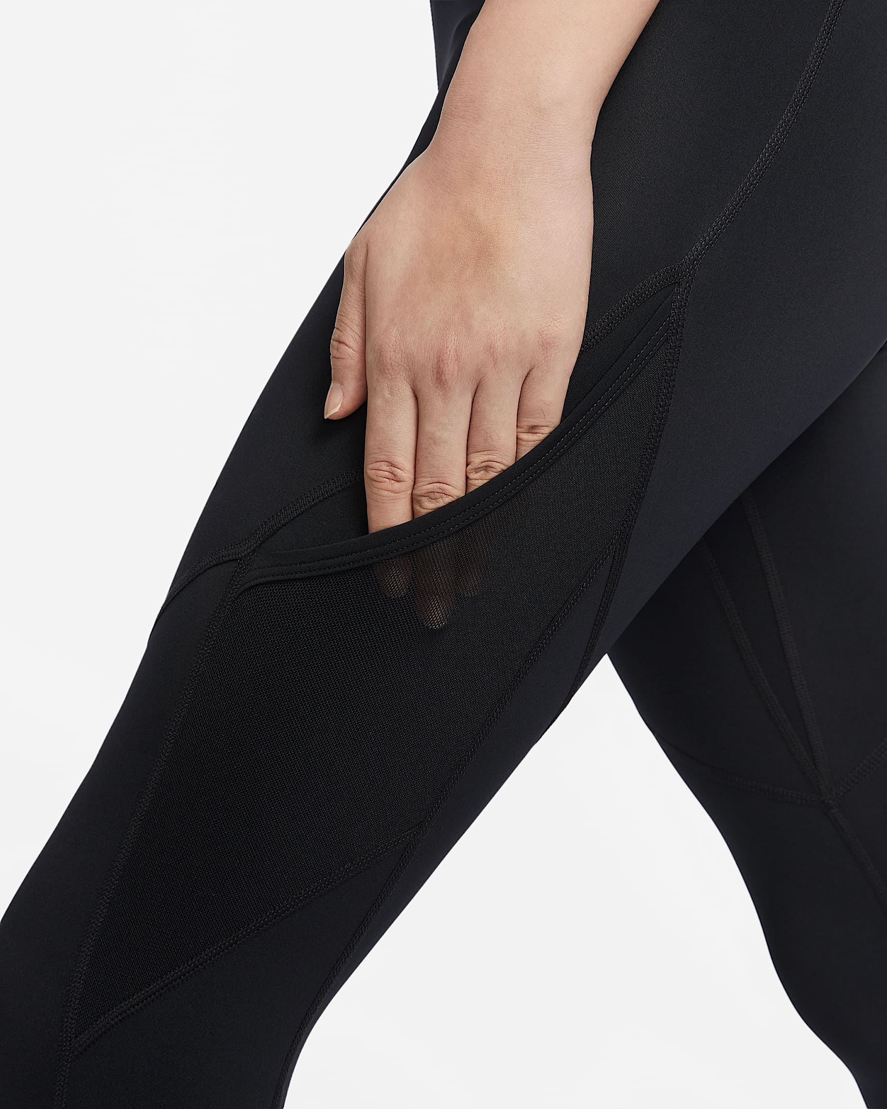 Nike Pro Women's Mid-Rise 7/8 Leggings with Pockets. Nike PH