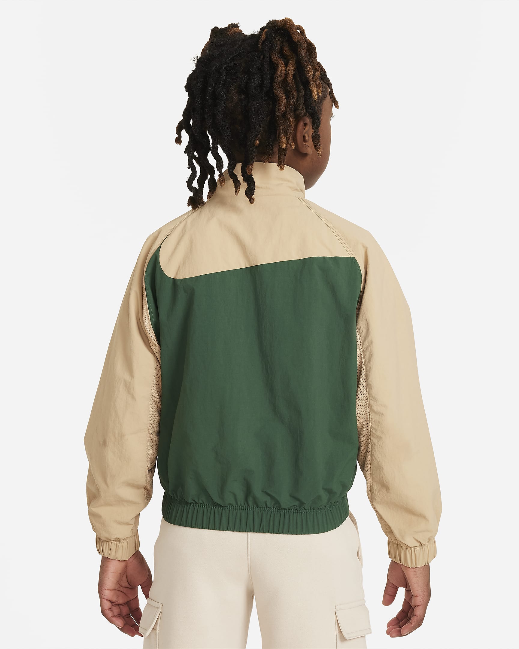 Nike Sportswear Amplify Big Kids' Woven Full-Zip Jacket. Nike JP