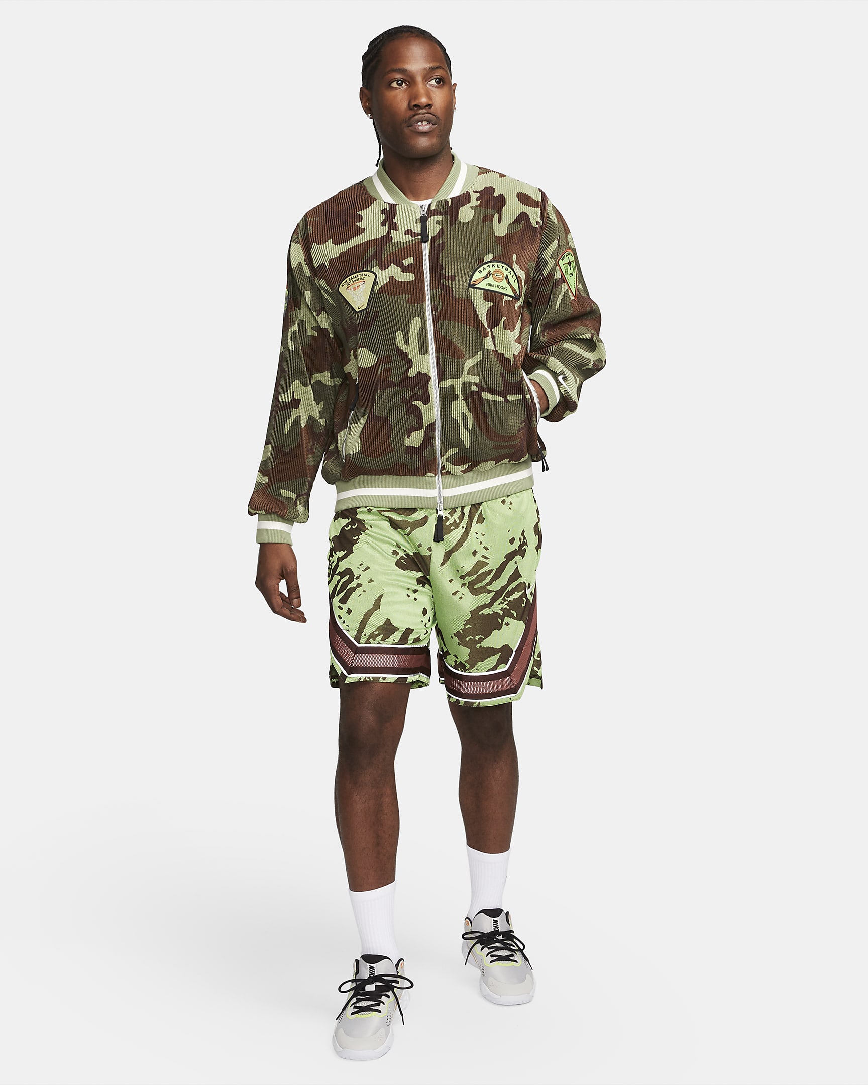 Nike Dri-FIT Men's Full-zip Basketball Jacket. Nike BE