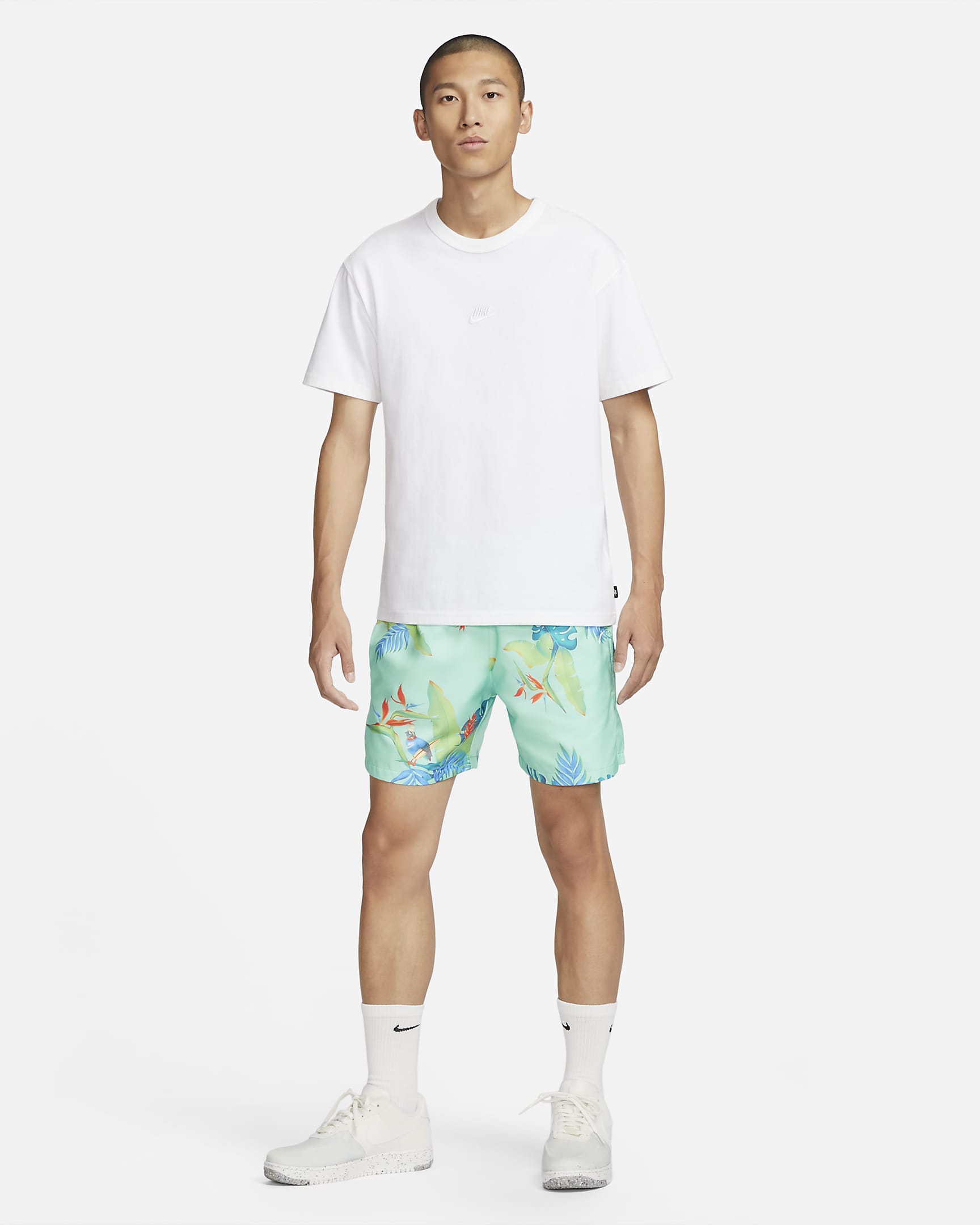 Nike Sportswear Men's Woven Printed Shorts. Nike VN