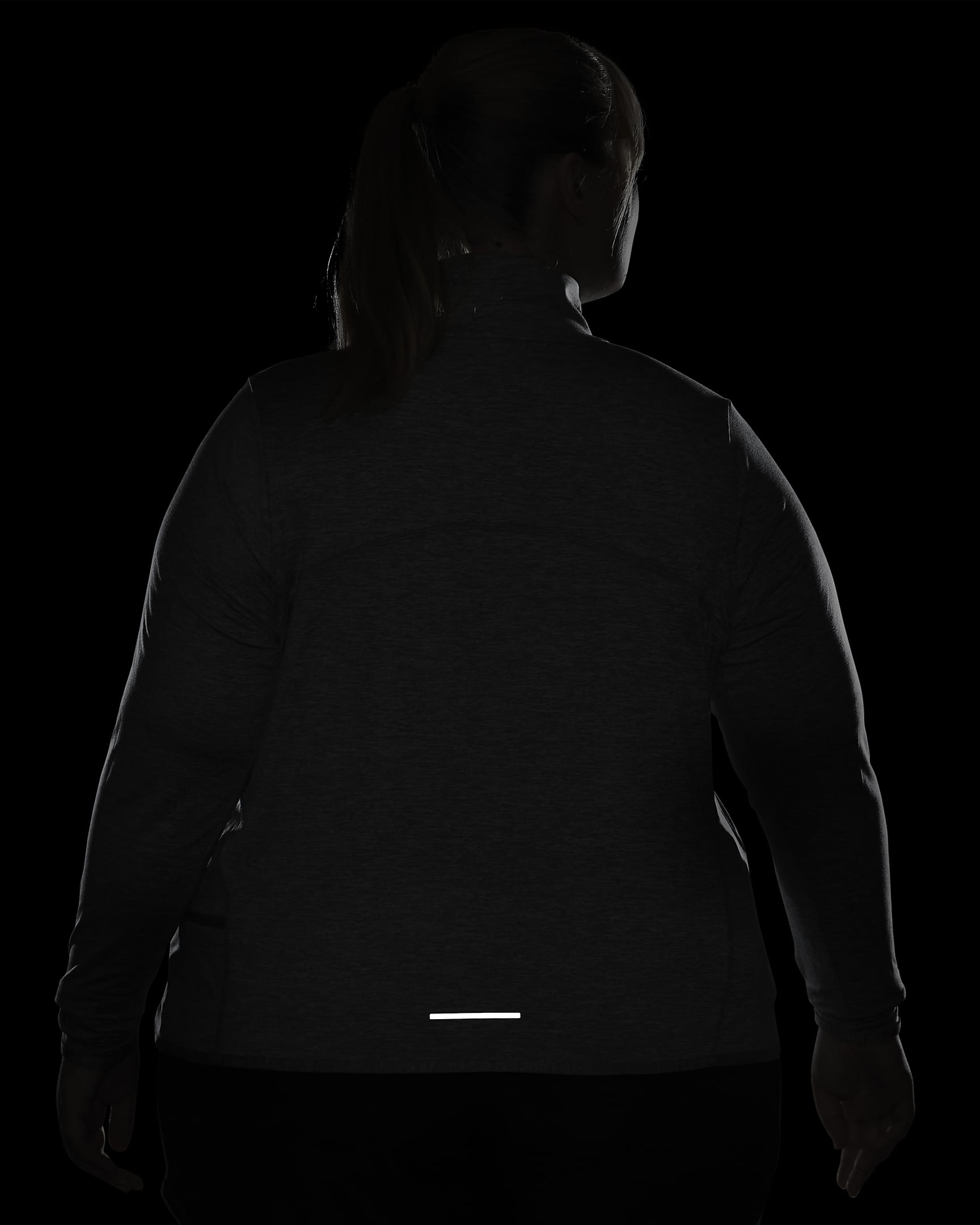 Nike Dri-FIT Swift Element UV Women's 1/4-Zip Running Top (Plus Size ...