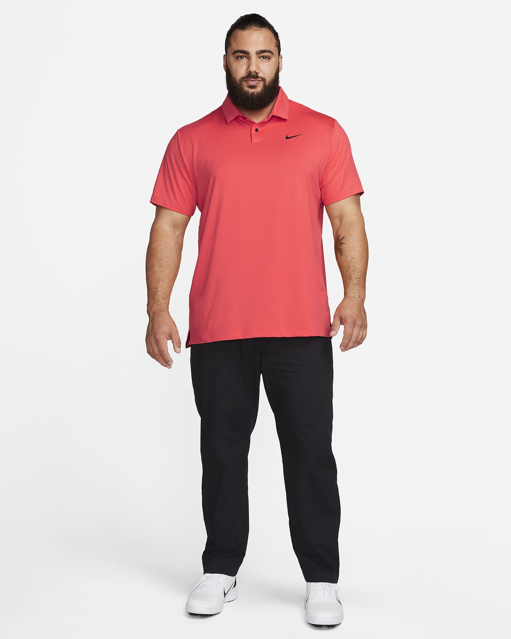 Nike Dri-FIT Tour Men's Solid Golf Polo. Nike LU