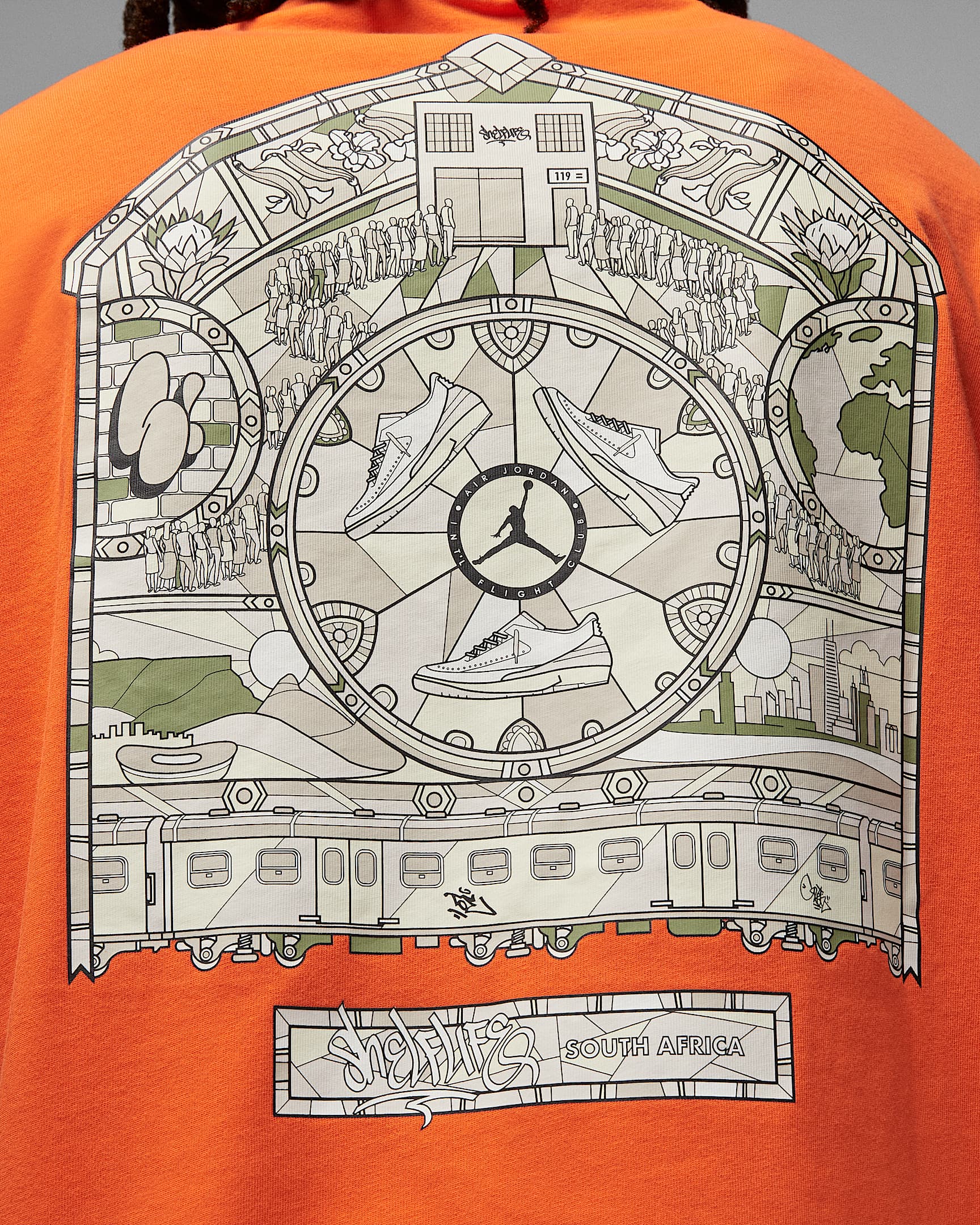 Jordan x Shelflife Men's T-Shirt. Nike IN