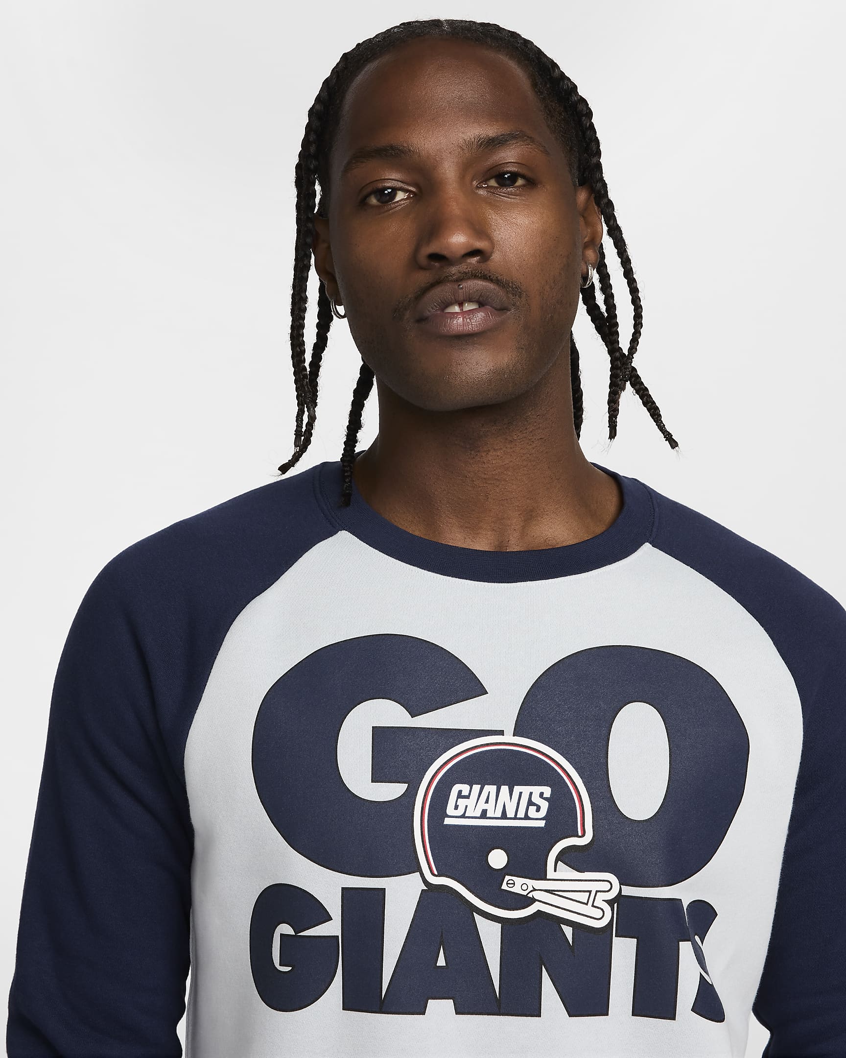 Nike Historic Raglan (NFL Giants) Men's Sweatshirt. Nike UK
