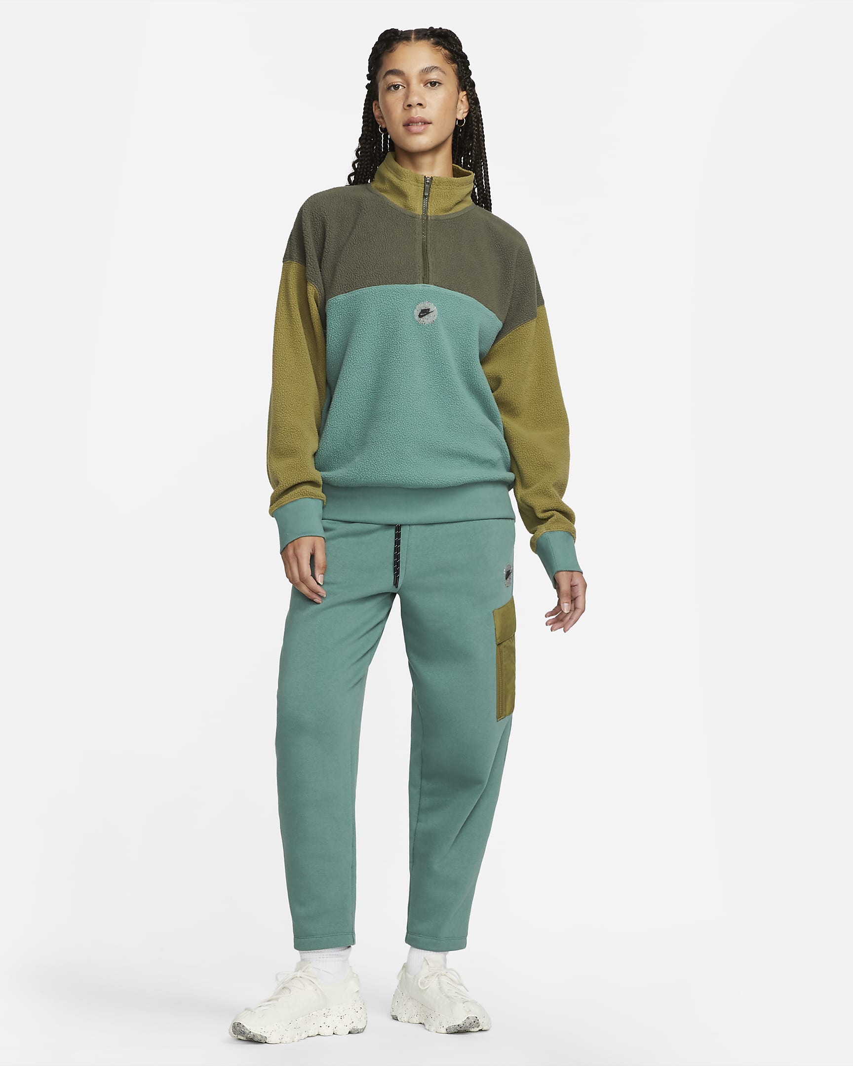 Nike Sportswear Women's 1/4-Zip Sports Utility Top. Nike CZ