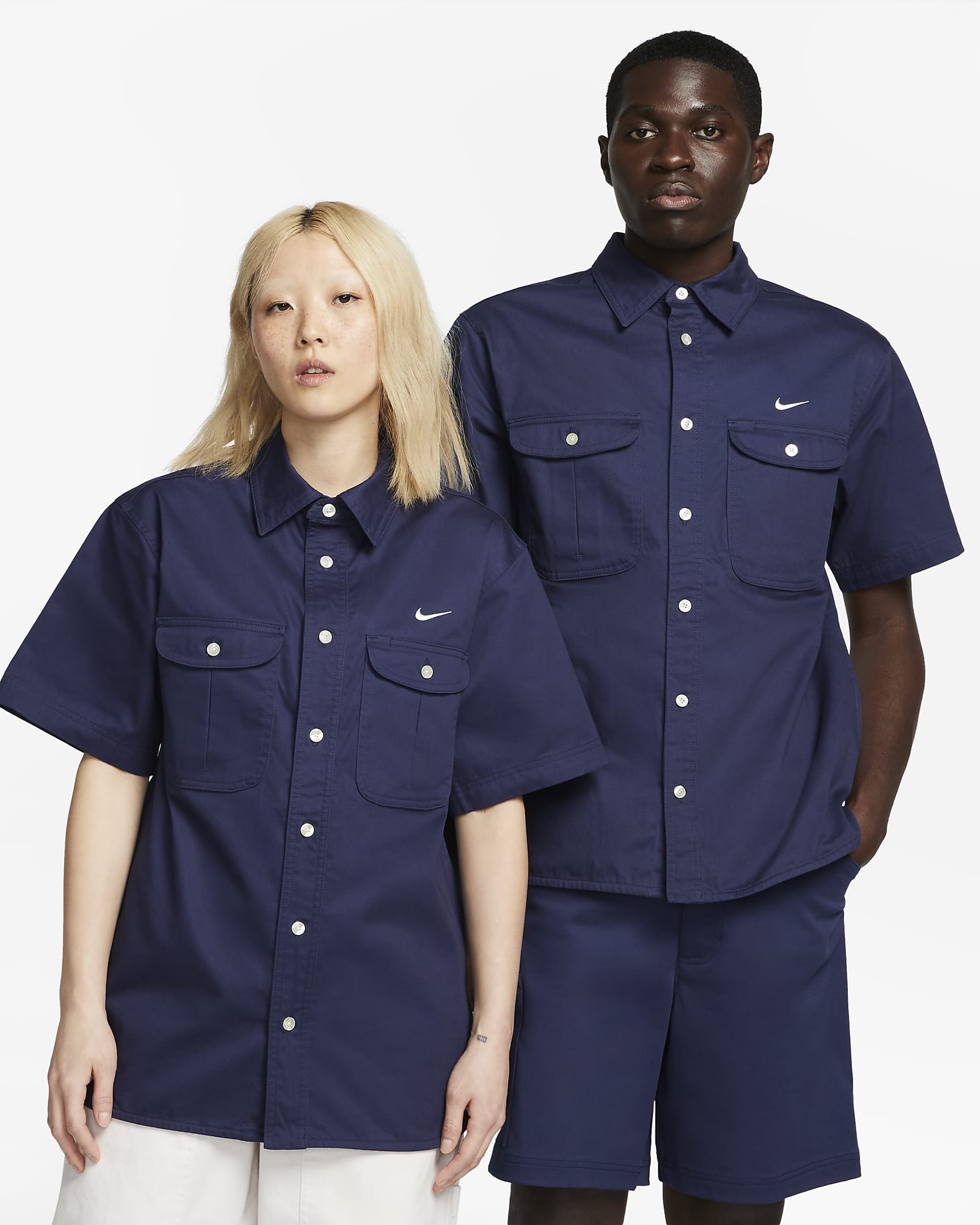 Nike SB Short-sleeve Woven Skate Button Down. Nike NZ