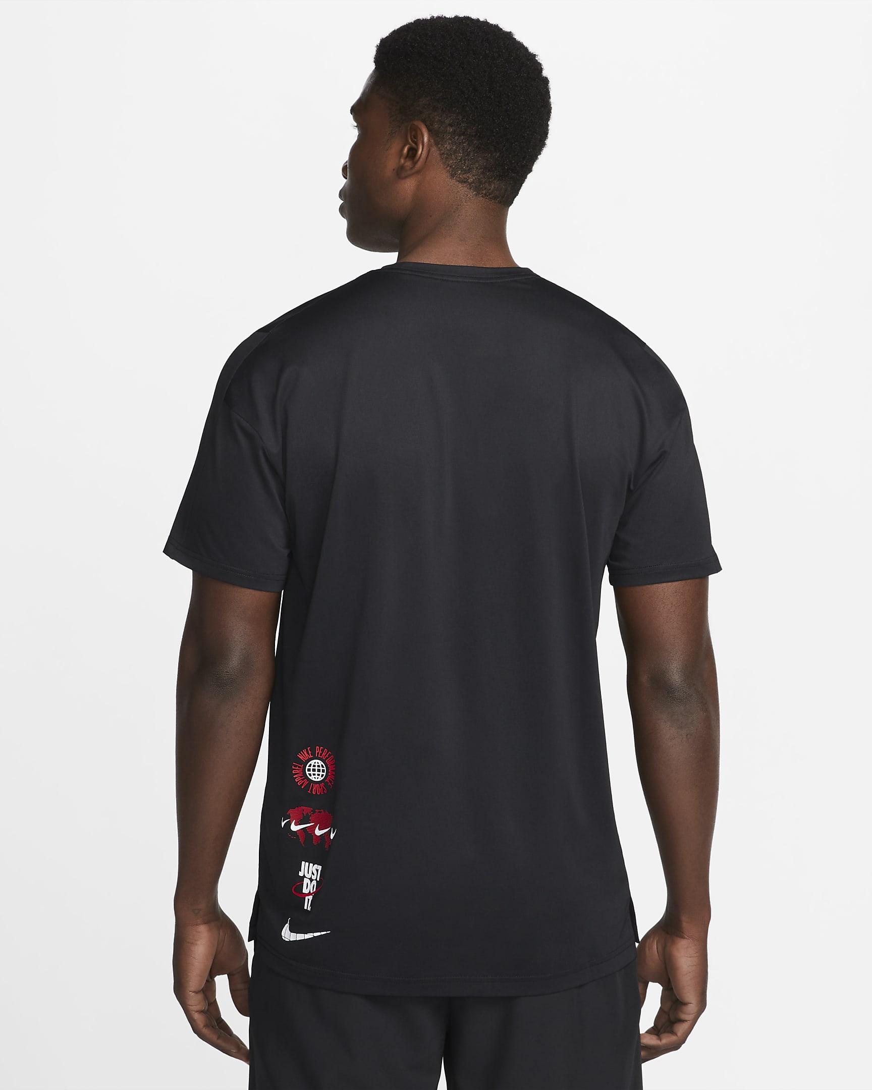 Nike Pro Dri-FIT Men's Graphic Short-Sleeve Top. Nike DK
