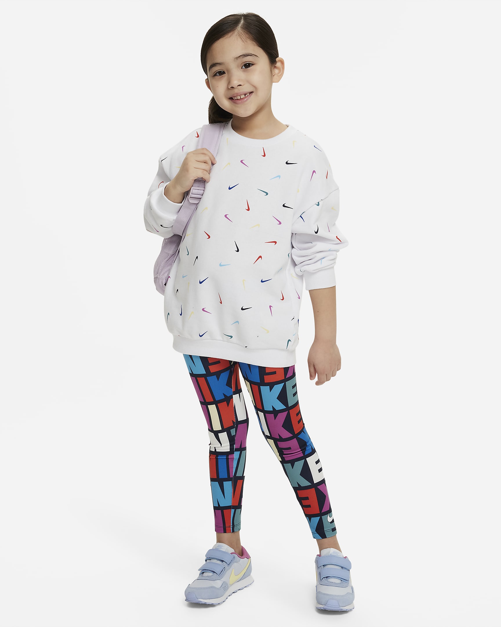 Nike Snack Pack Icon Crew Younger Kids' Top. Nike UK
