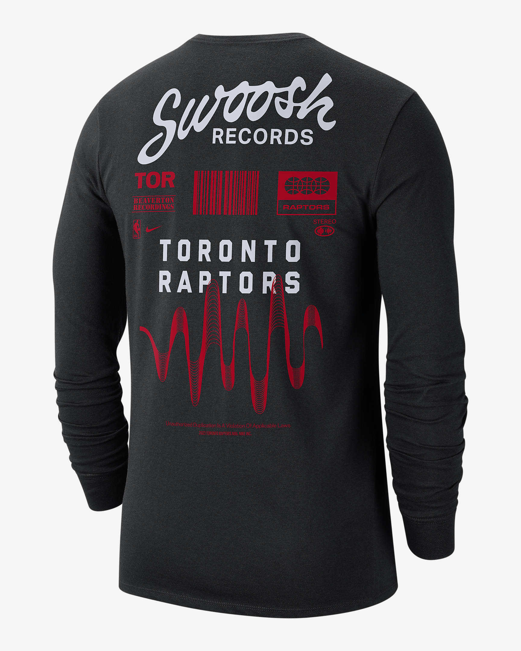 Toronto Raptors Essential Men's Nike NBA Long-Sleeve T-Shirt. Nike.com