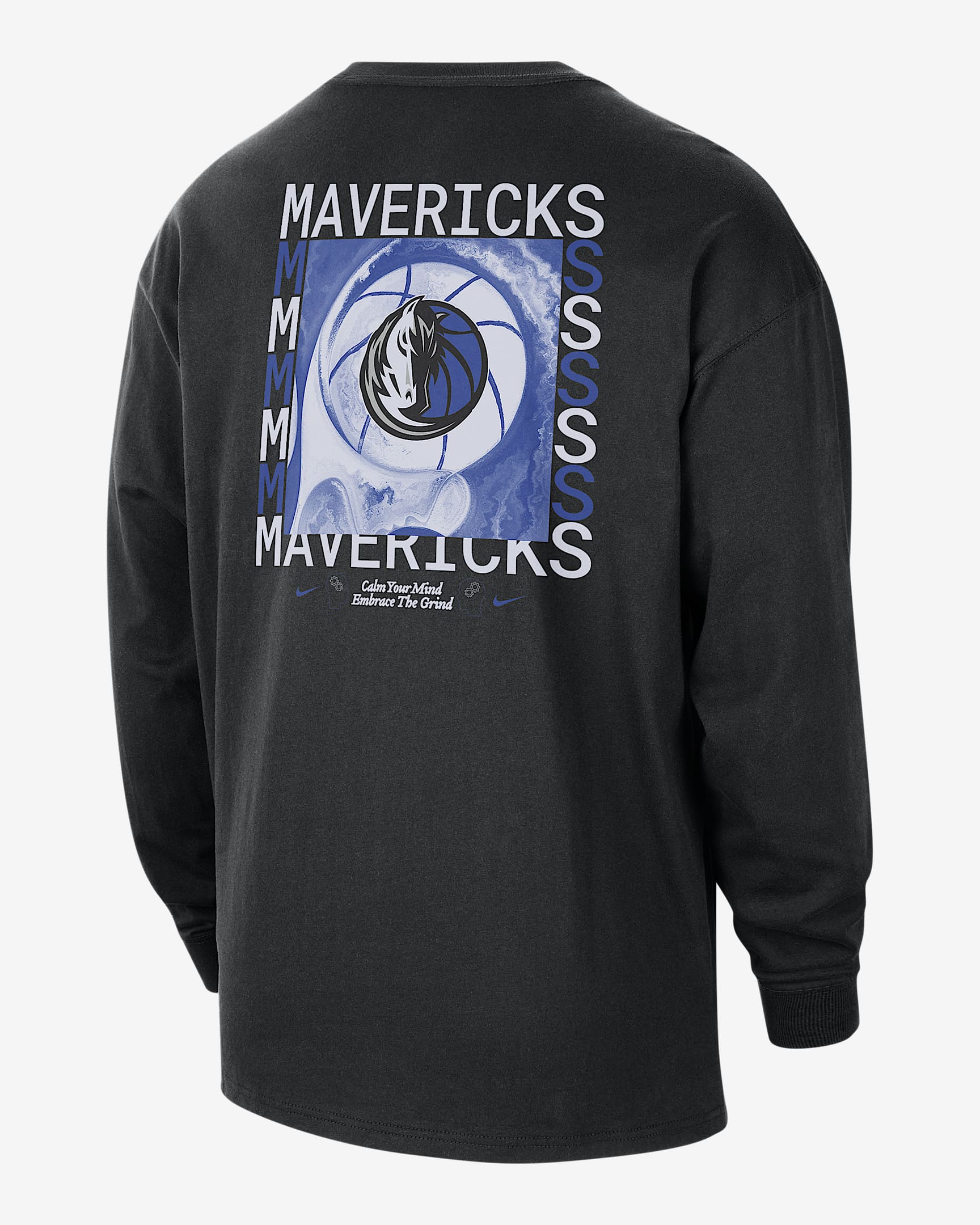 Dallas Mavericks Courtside Men's Nike NBA Max90 Long-Sleeve T-Shirt ...