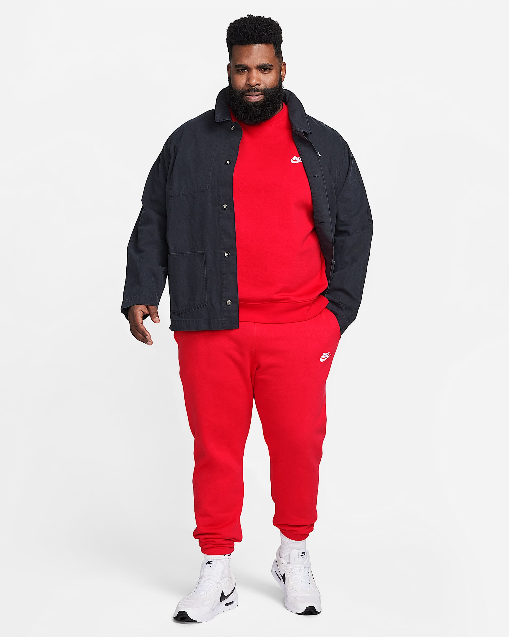 Nike Sportswear Club Fleece Men's Crew. Nike CZ