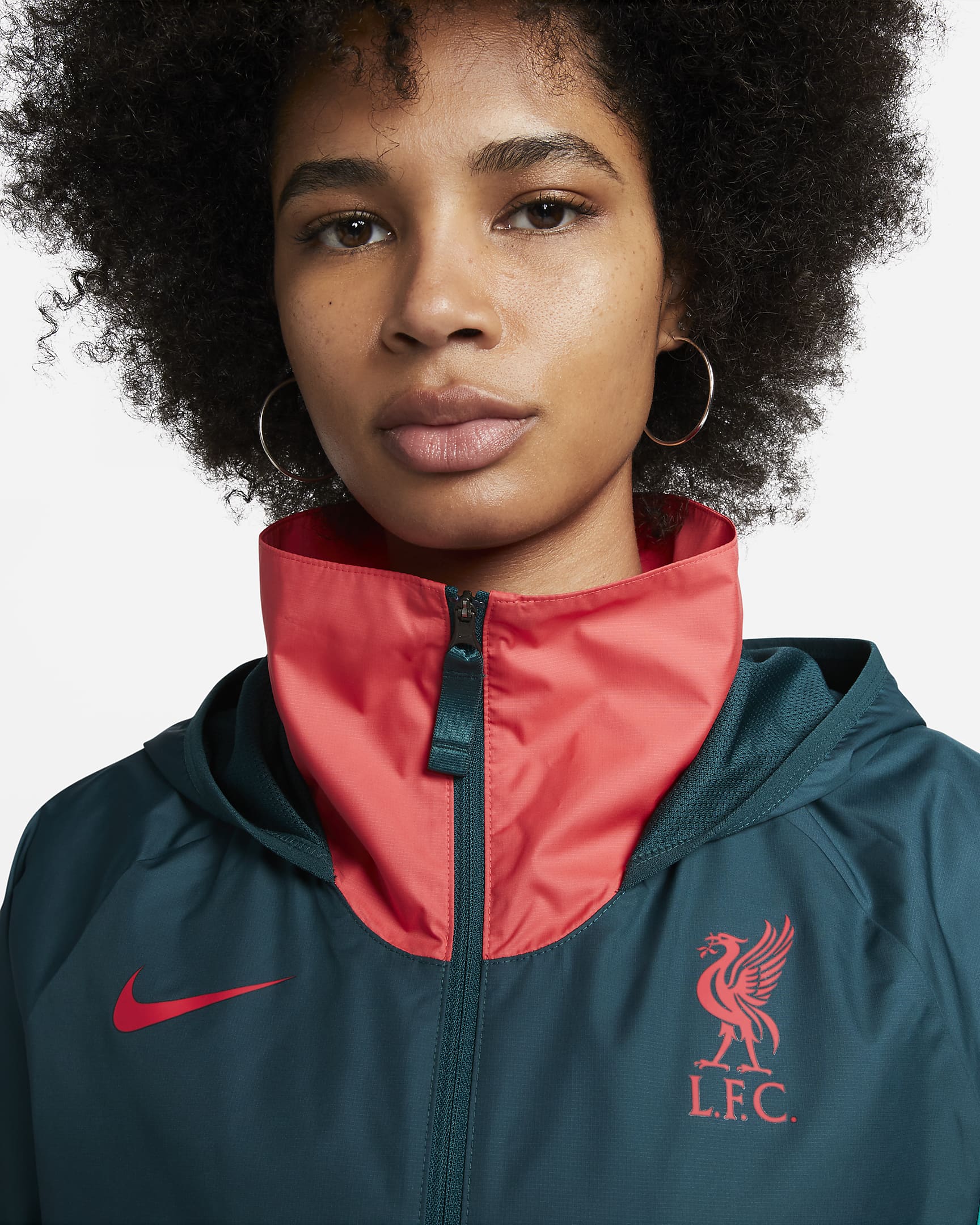 Liverpool F.C. AWF Women's Football Jacket. Nike BE