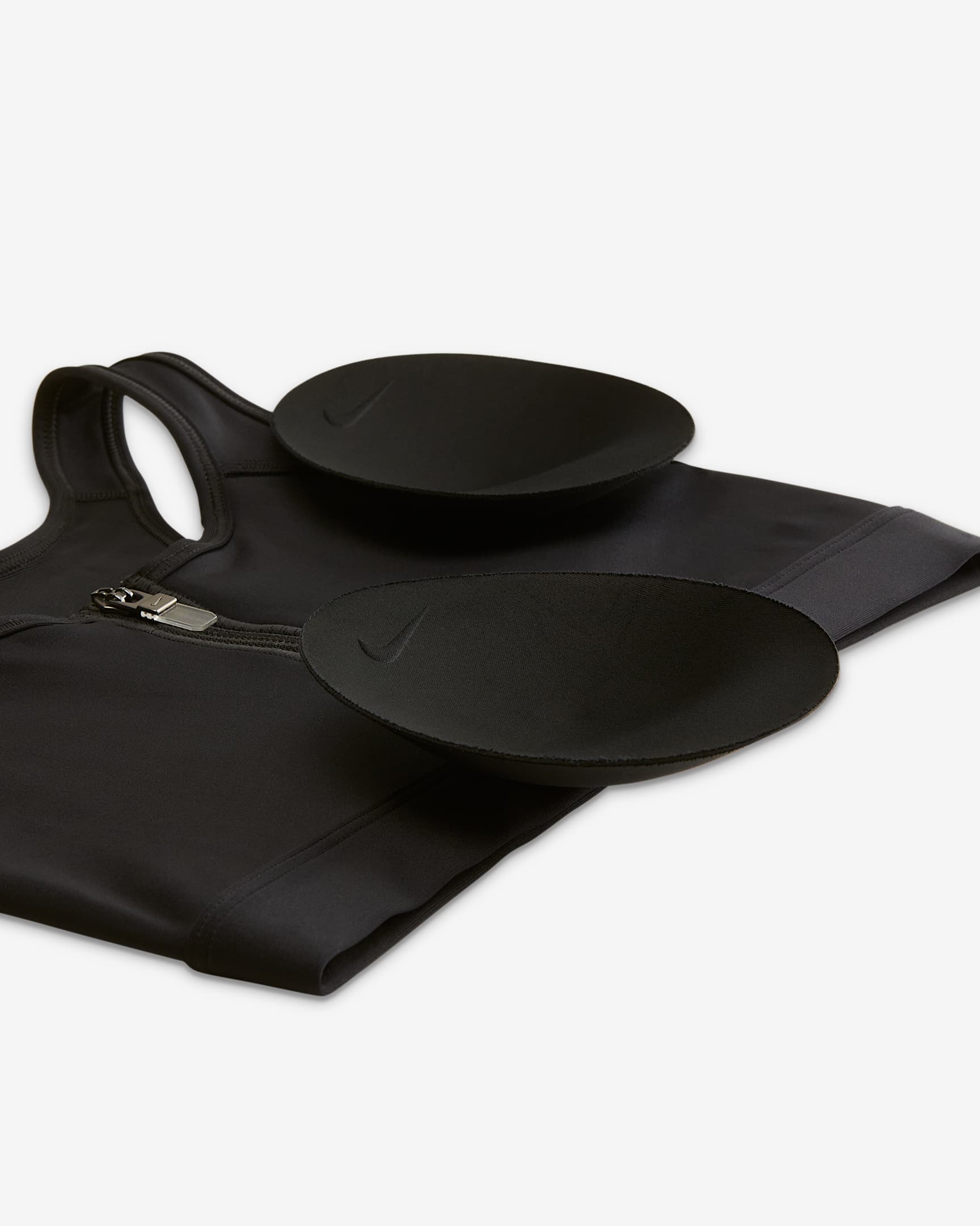 Nike Swoosh Women's Medium-Support Padded Zip-Front Sports Bra. Nike ID