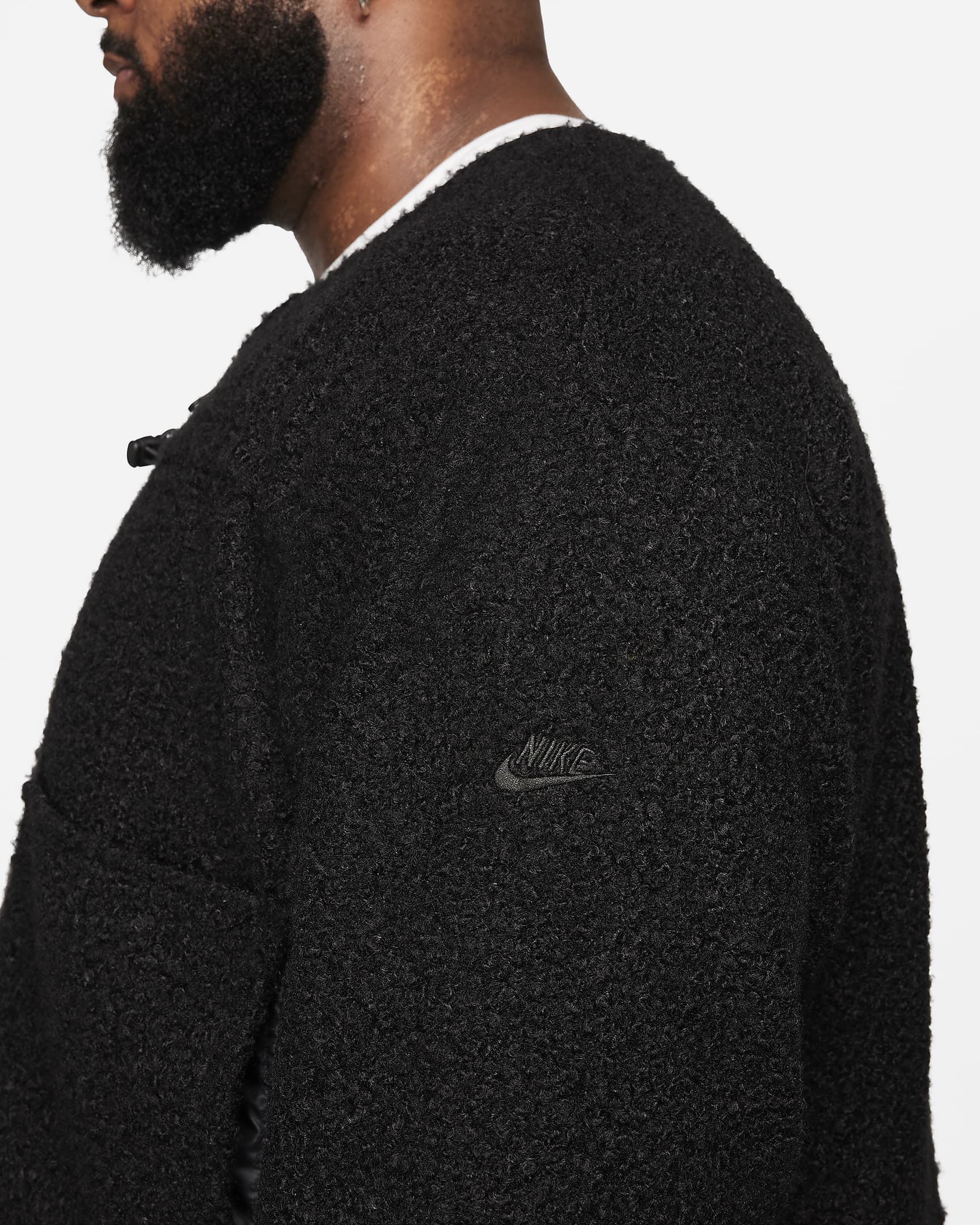 Nike Sportswear Tech Pack Men's High-Pile Fleece Jacket. Nike AT