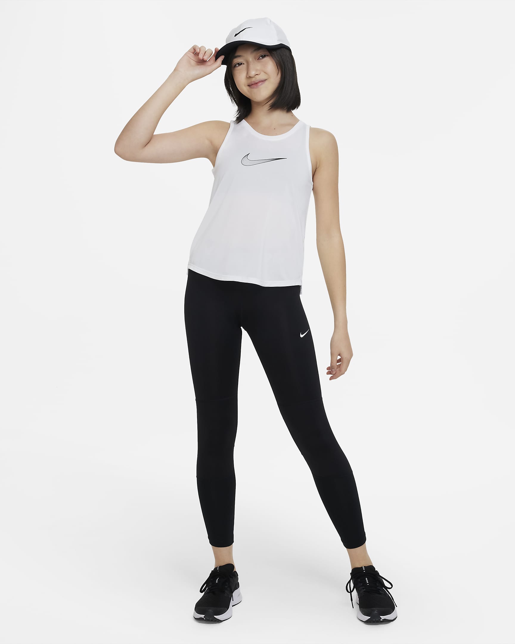 Nike One Older Kids' (Girls') Dri-FIT Training Tank. Nike PH